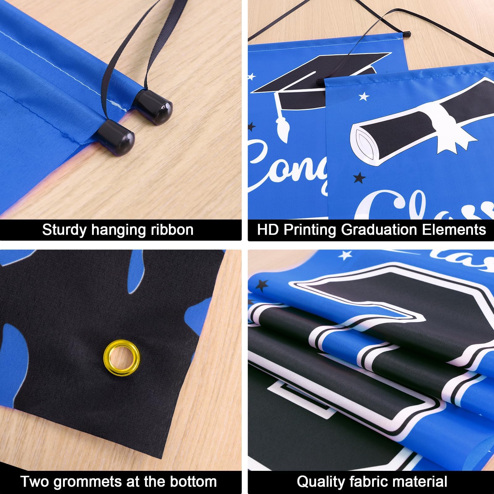 Snapklik.com : Graduation Banner Class Of 2026, Large 71x12in, Congrats ...