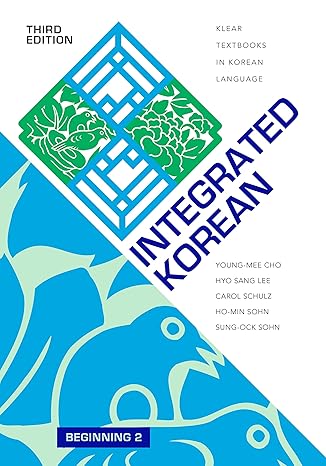 Amazon.com: Integrated Korean: Beginning 2, Third Edition (KLEAR ...
