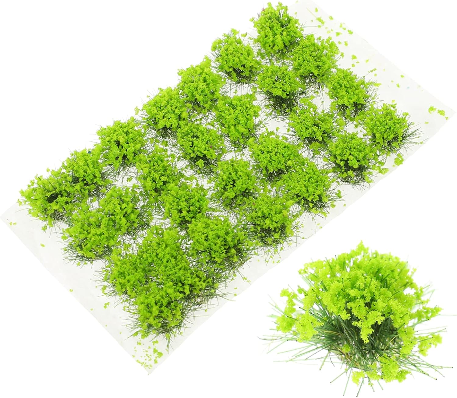 IMIKEYA 2 Boxes Flower Cluster Model Static Grass Flower Grass Tuft ...