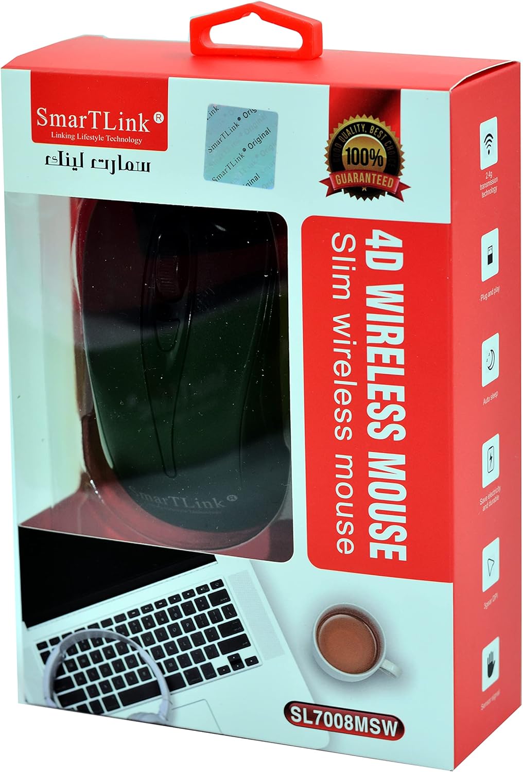 SmarTLink 4D SLIM WIRELESS MOUSE. : Buy Online at Best Price in KSA ...