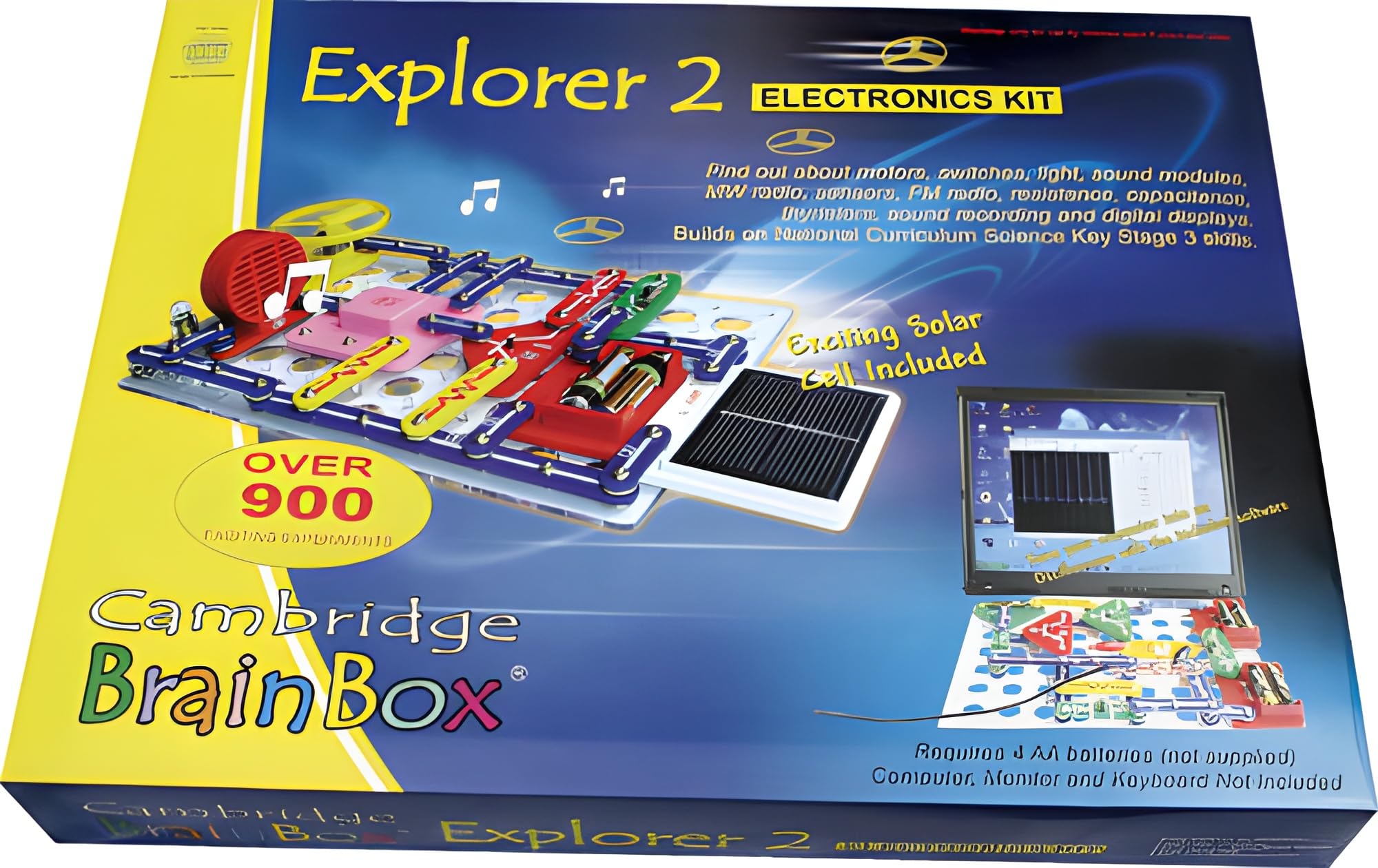 Cambridge Brainbox Explorer 2 Electronics Kit : Amazon.co.uk: Toys & Games