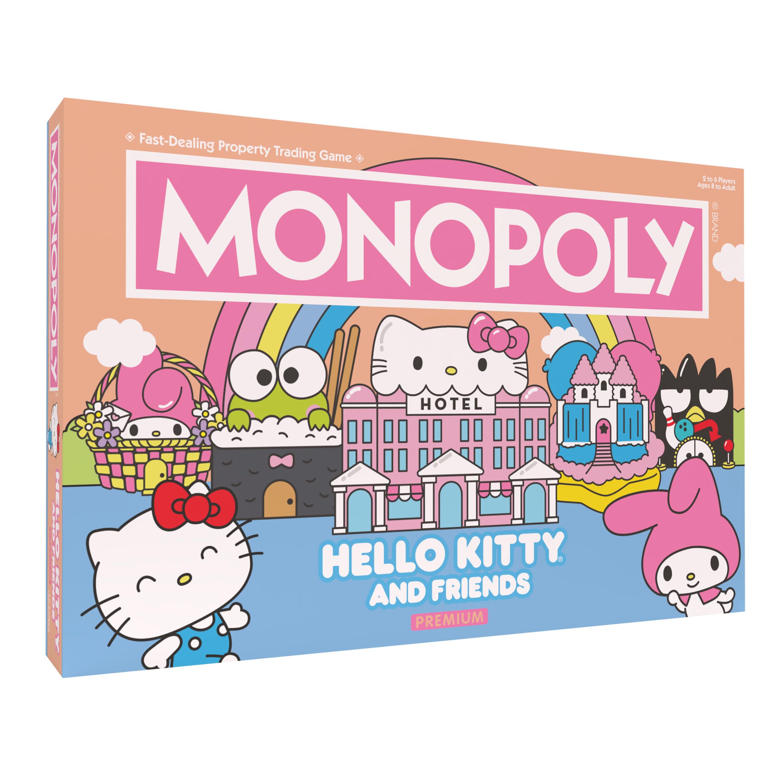 Amazon.com: Monopoly: Hello Kitty and Friends Premium | Officially ...