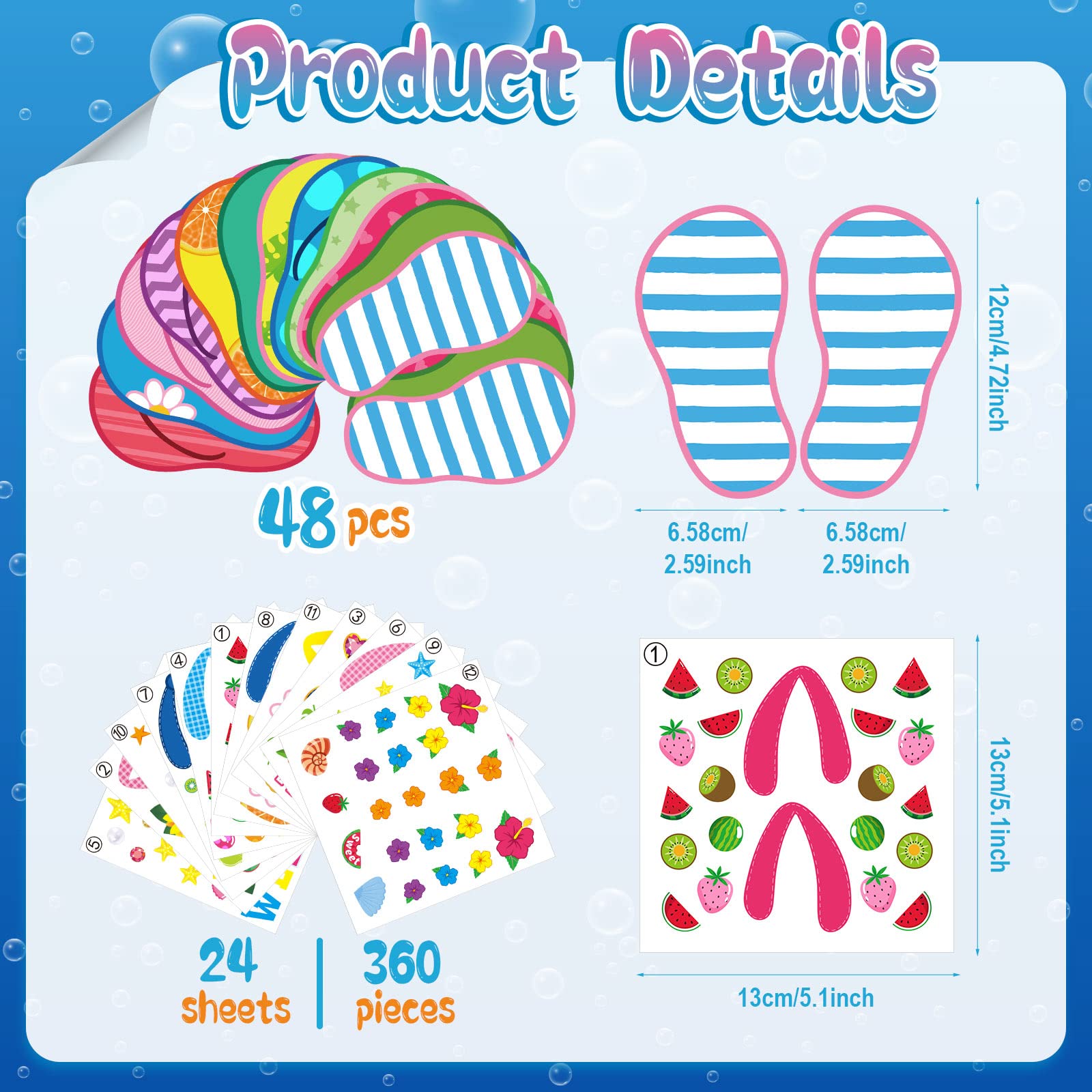 Flip Flop Craft Printable