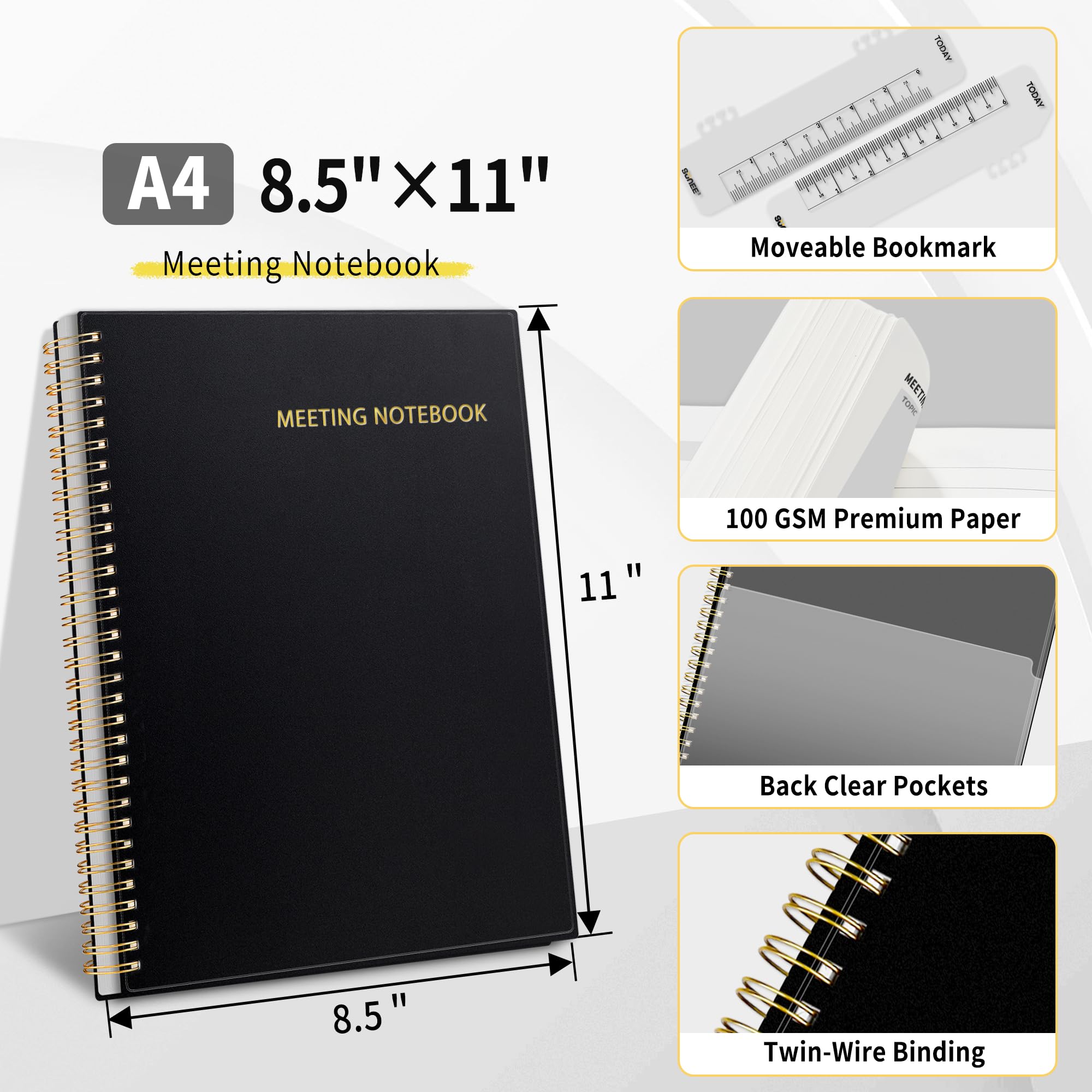 Snapklik.com : SUNEE Half Meeting Half Note - 85"x11" Professional ...