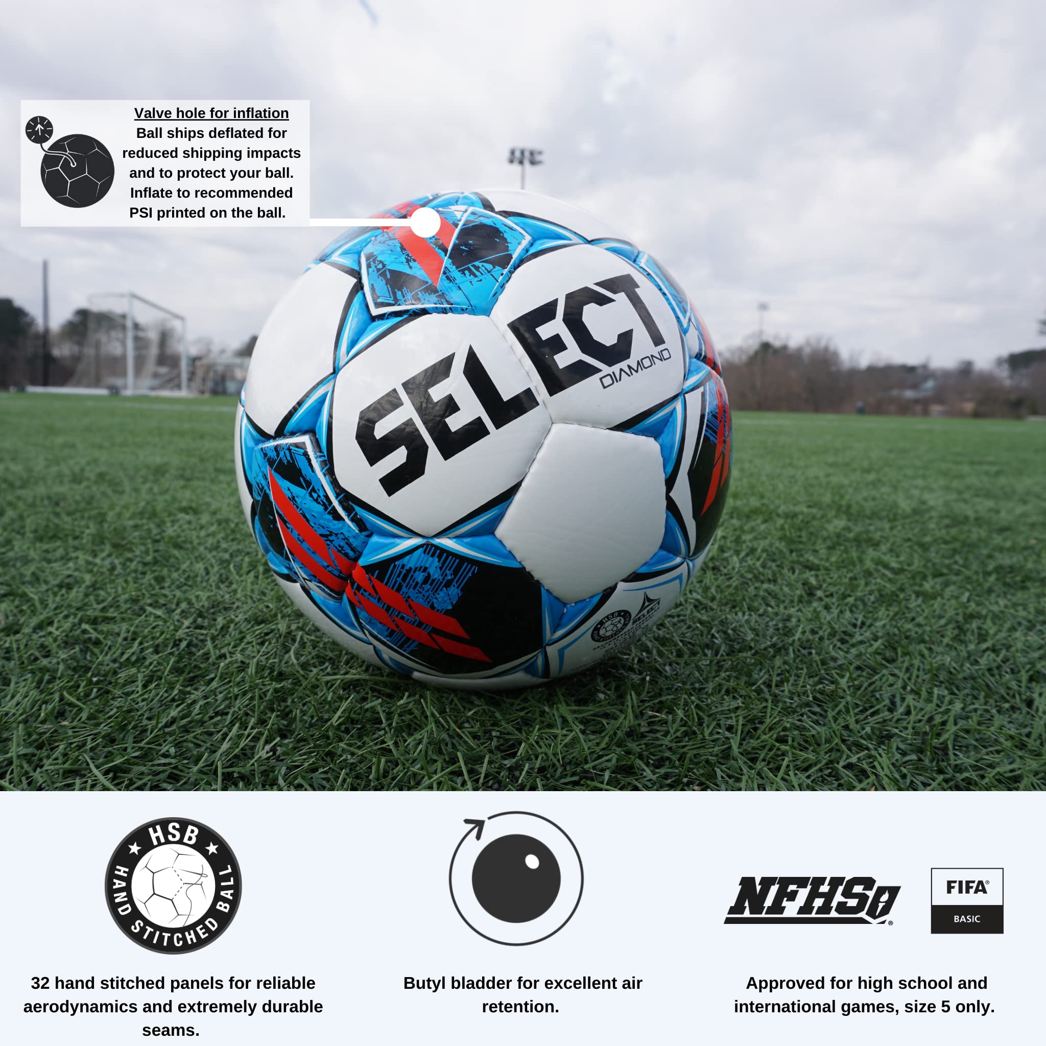 Select Club DB V22 Soccer Ball Dick's Sporting Goods
