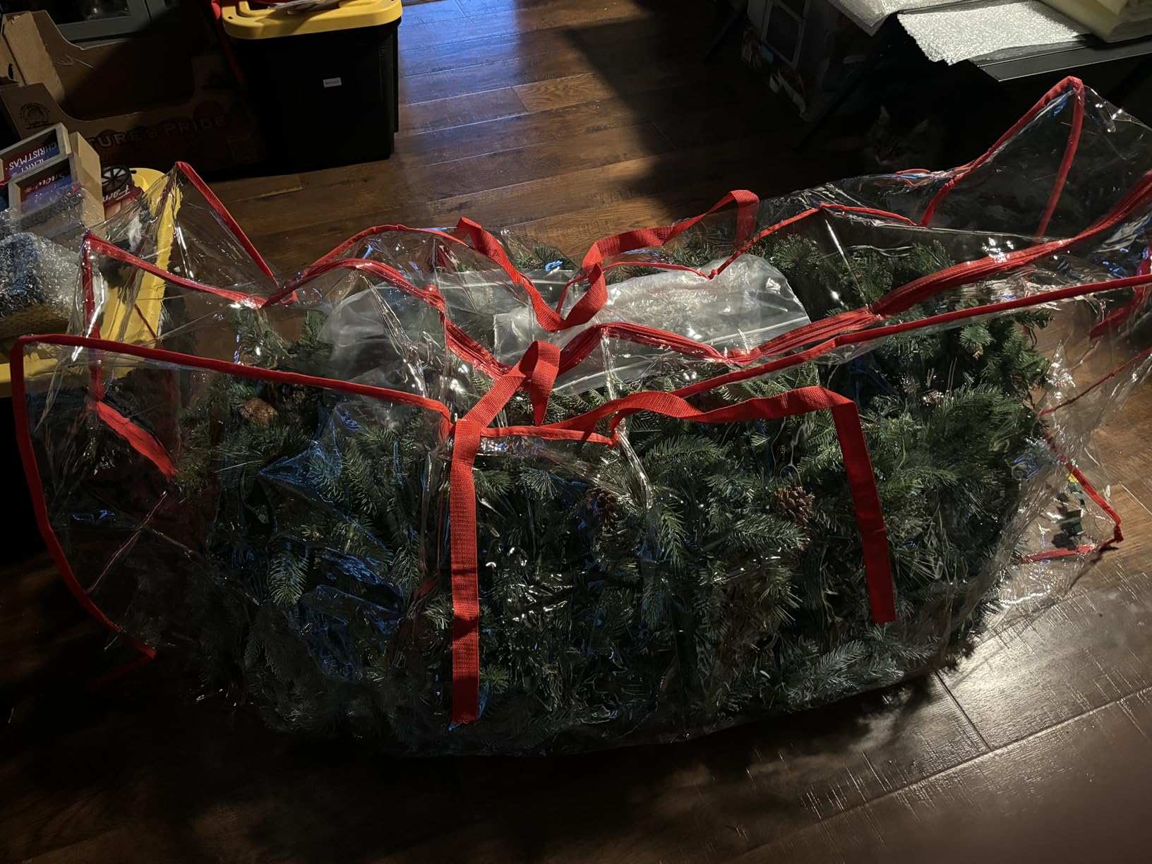 Amazon.com: Abbylike 3 Pcs Christmas Tree Storage Bag Set, 1 Fit 9 Ft ...