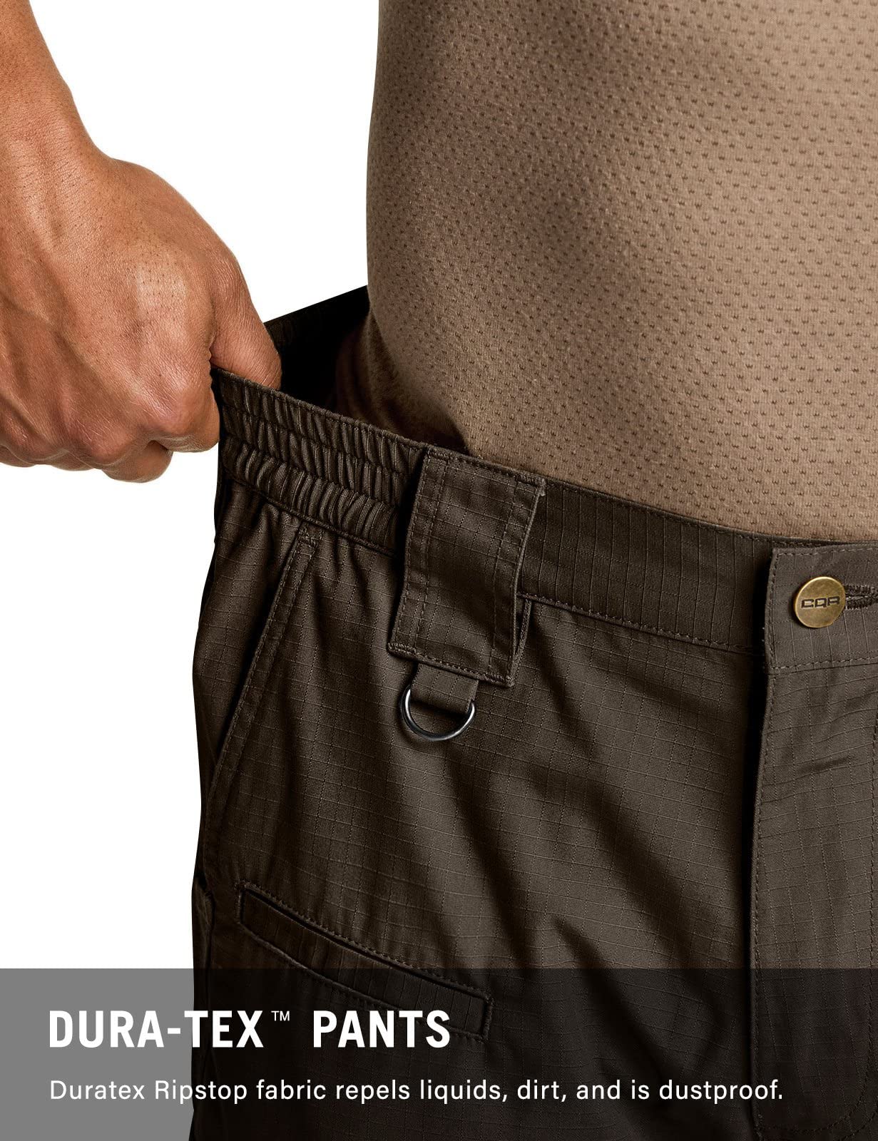 Snapklik.com : Mens Tactical Pants, Water Resistant Ripstop Cargo Pants ...
