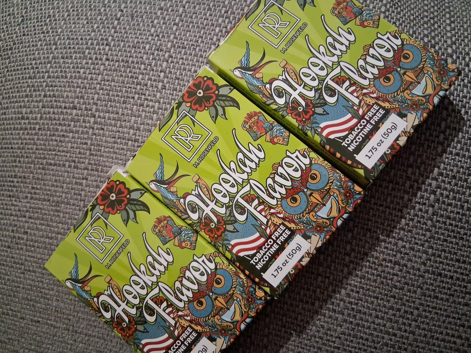 Shisha Flavours Set - 3 x 50 g Hookah Flavors Tobacco Free Nicotine ...