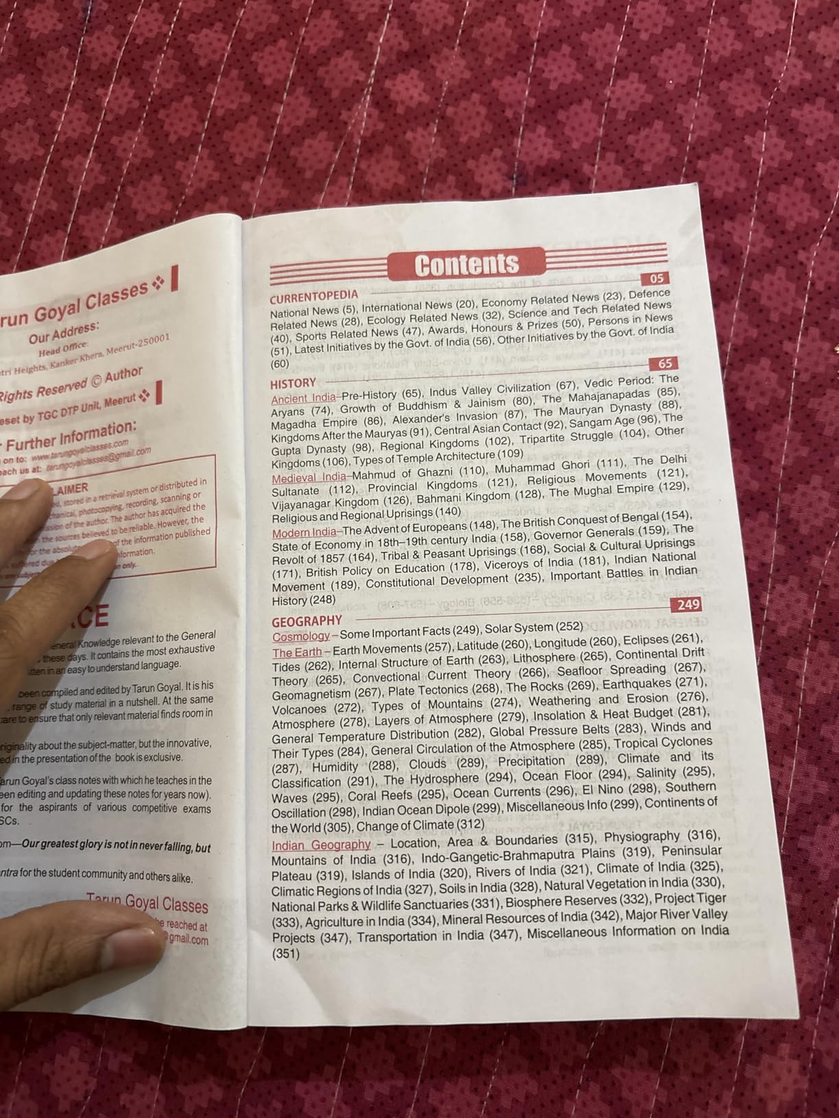 Buy Tarun Goyal Gk Book 2026 English (Based on General Knowledge 2026 ...