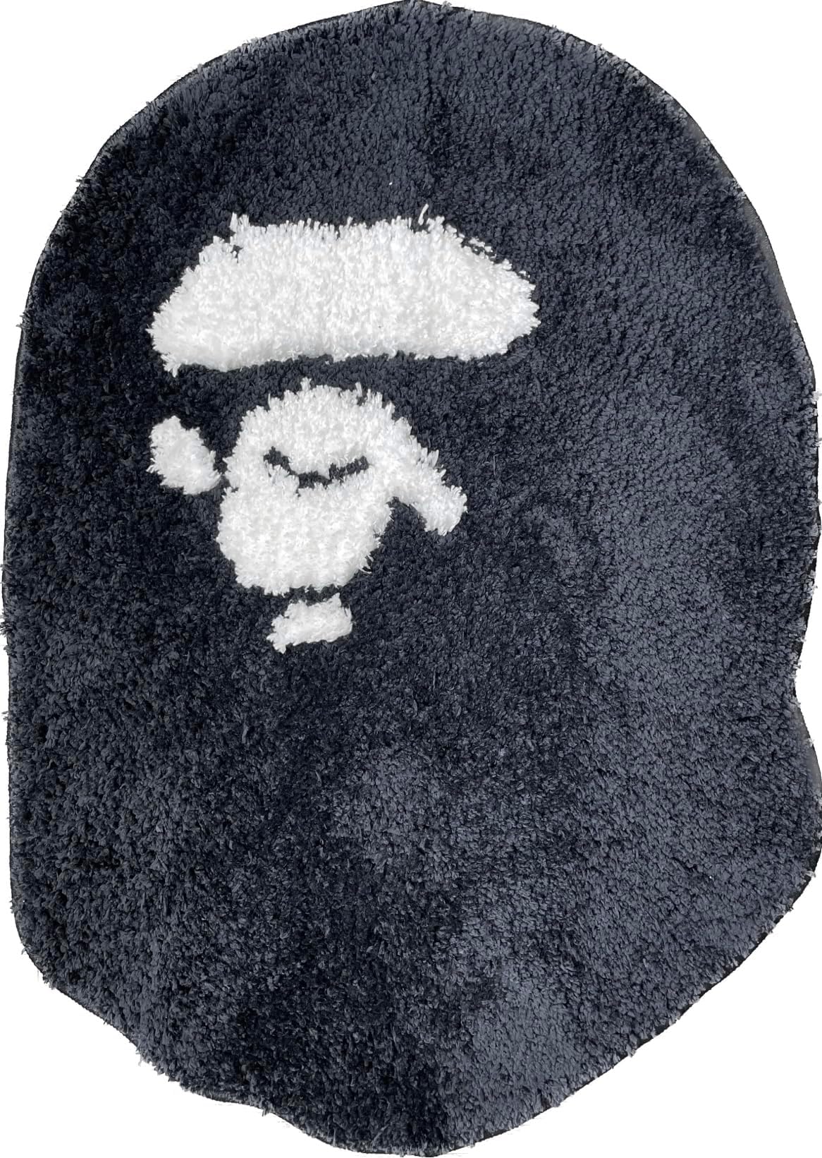 Amazon.com: Orange Decor Rug, WRITING BAPE, 35in W* 23in L (60 * 90cm ...