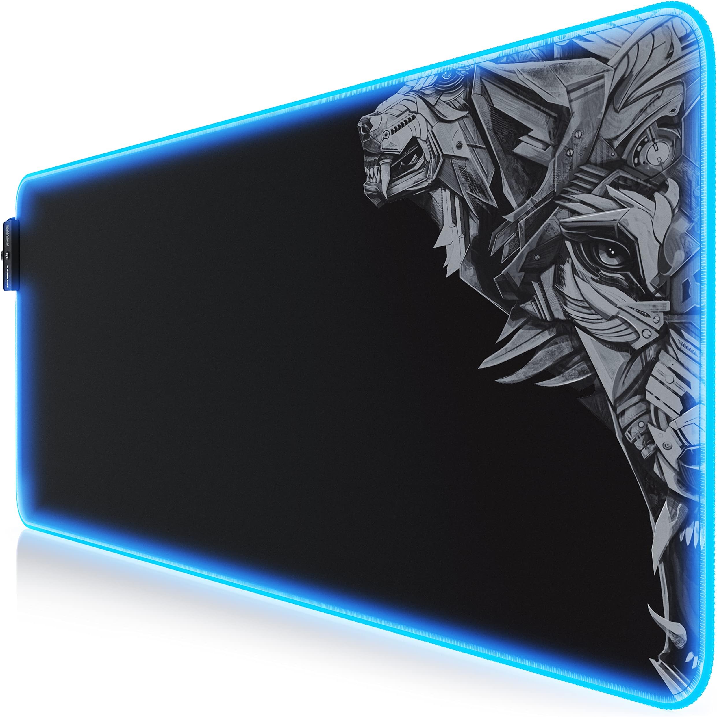TITANWOLF XXL RGB Gaming Mouse Pad - 800x300mm - Mouse Mat - XXXL ...