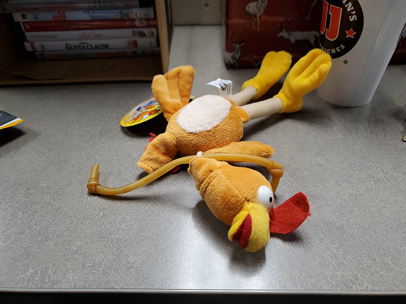 Amazon.com: Flingshot Flying Chicken Slingshot Toy w/ Sound : Pet Supplies