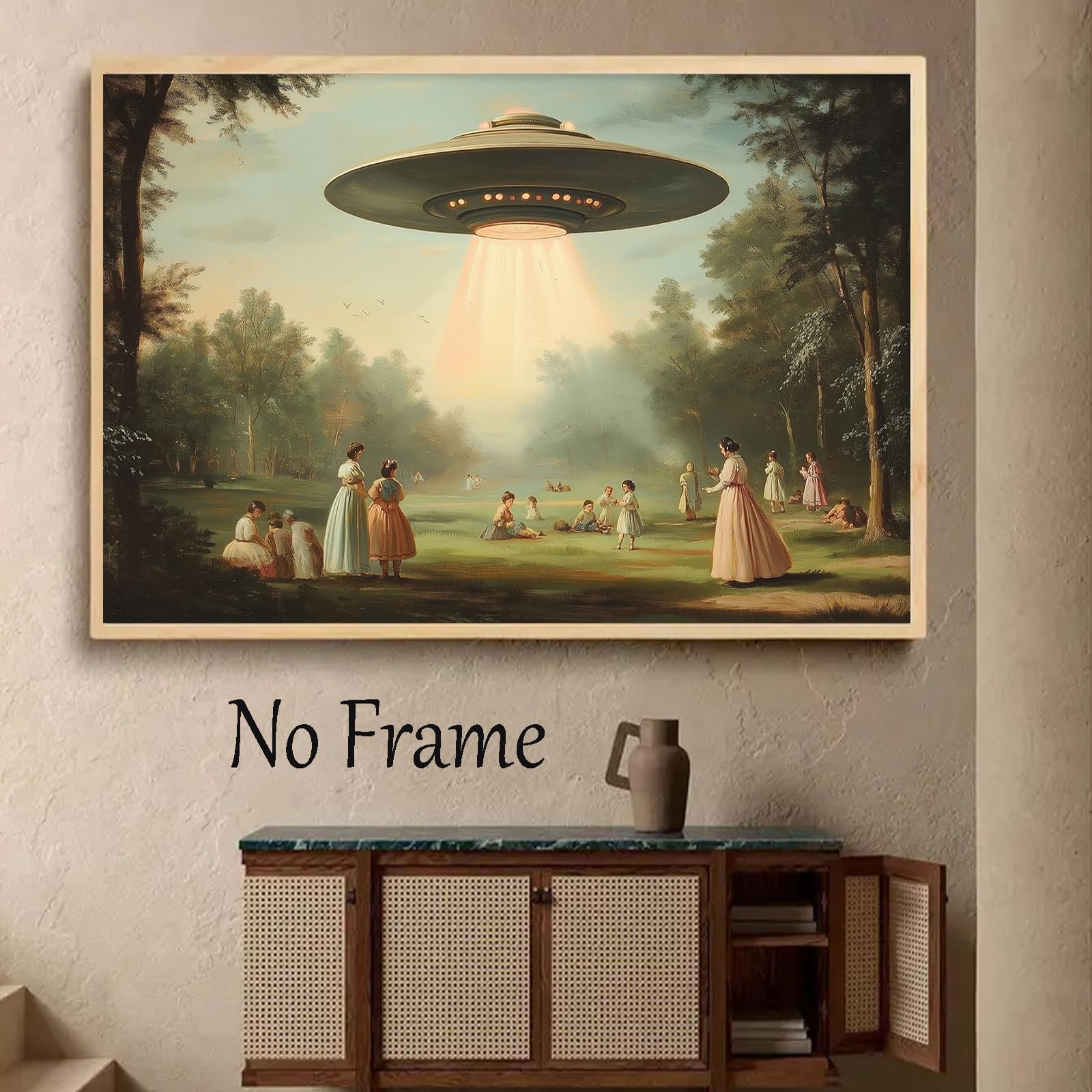 Old Paintings With Ufos The Man Who Created The Ultimate Alien