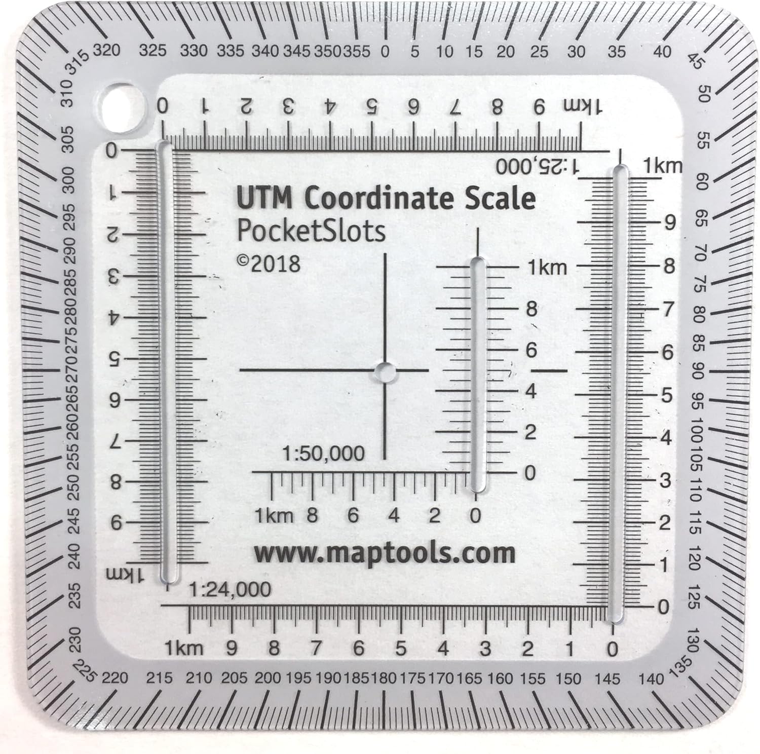 Amazon.com : Pocket Sized UTM Slot Tool Rectangular : Outdoor ...