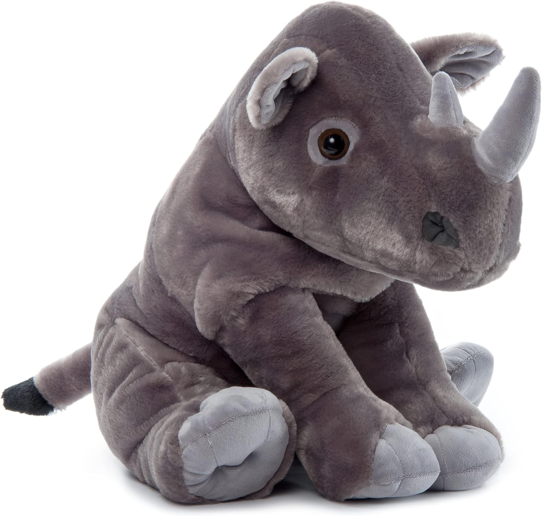 Amazon.com: Wild Republic Jumbo Rhino Plush, Giant Stuffed Animal ...