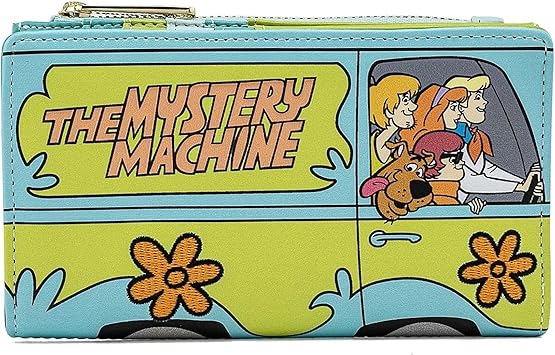 Amazon.com: Loungefly Scooby Doo Mystery Machine Faux Leather Wallet ...