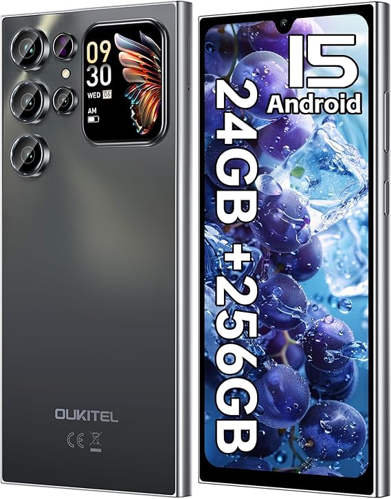 Amazon.com: OUKITEL C62 PRO Cell Phone Unlocked-24GB+256GB/TF 1TB ...