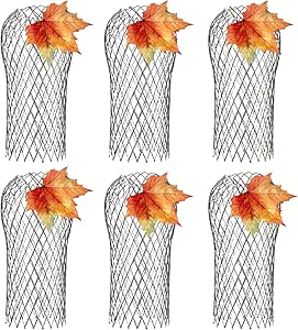 6 Pack 3.5 Inch Adjustable Aluminum Gutter Downspout Guards ...