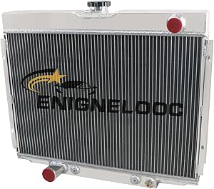 Amazon.com: Enignelooc 3 Row Core Aluminum Radiator for 1967-1970 Ford Fairlane Mustang Ranchero ...