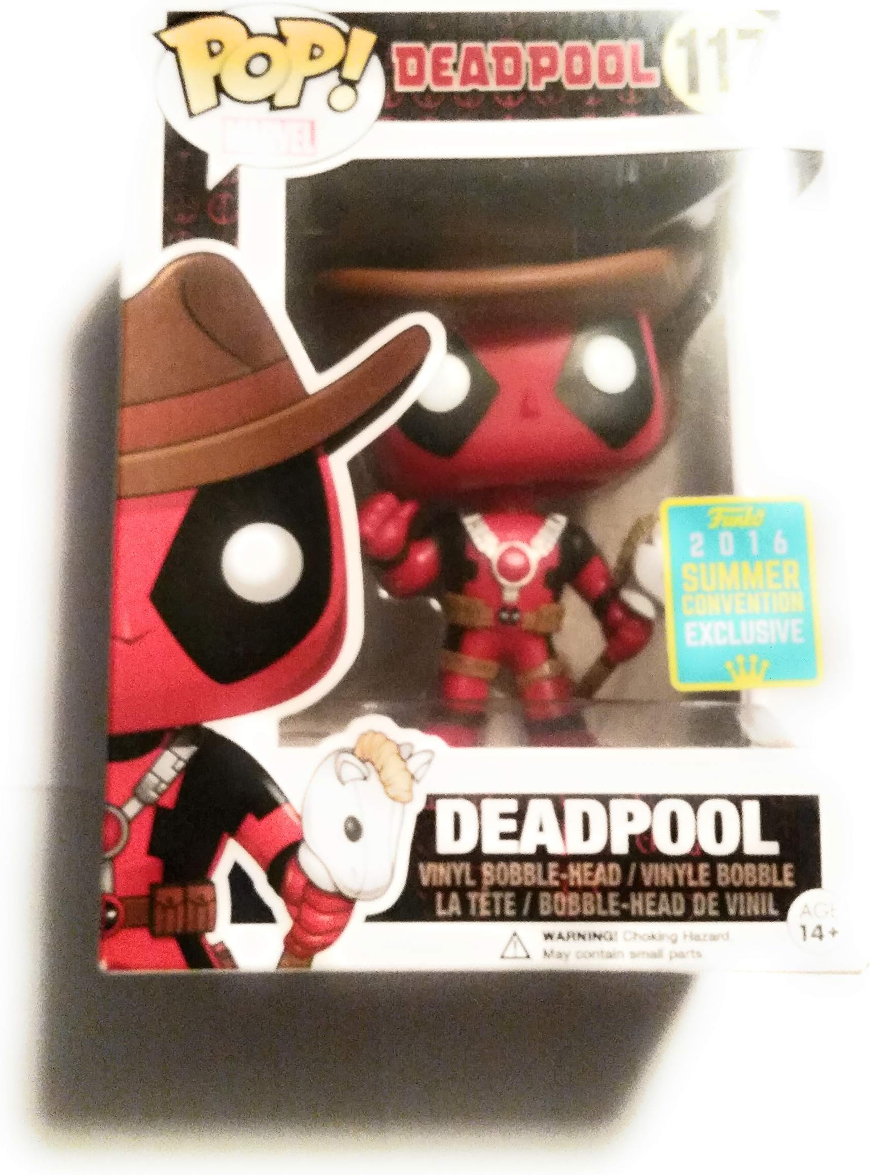 Amazon.com: Funko POP! Marvel: Paintball Deadpool Only at GameStop ...