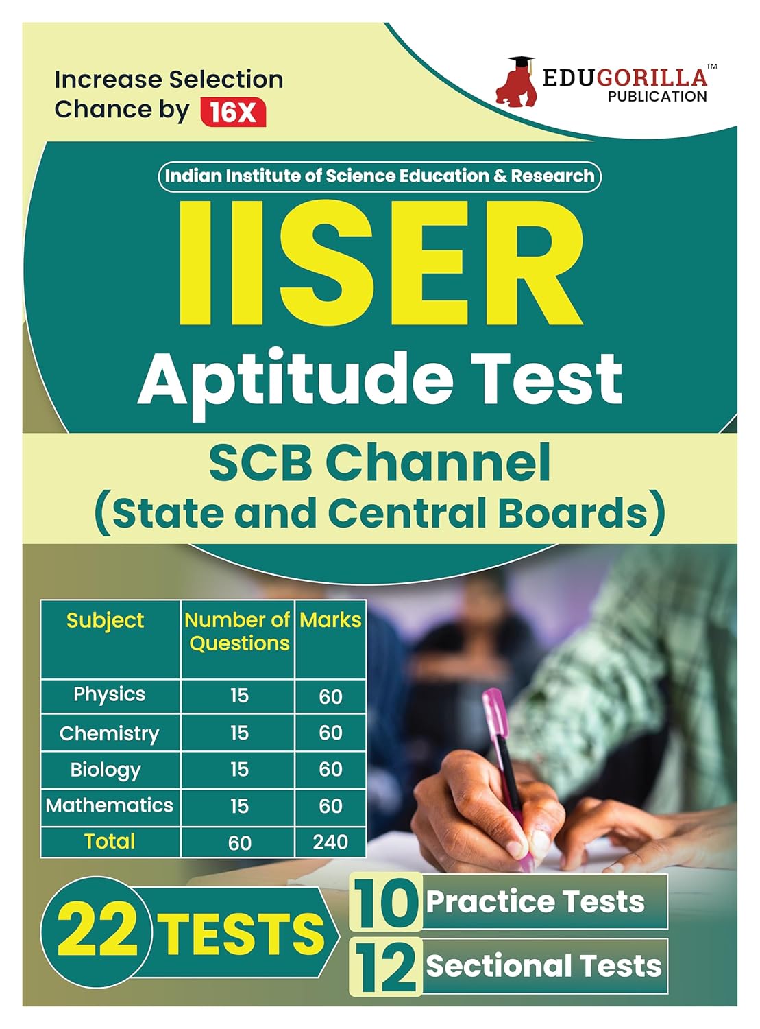 Buy IISER Aptitude Test 2022 - SCB Channel | IAT - State & Central ...