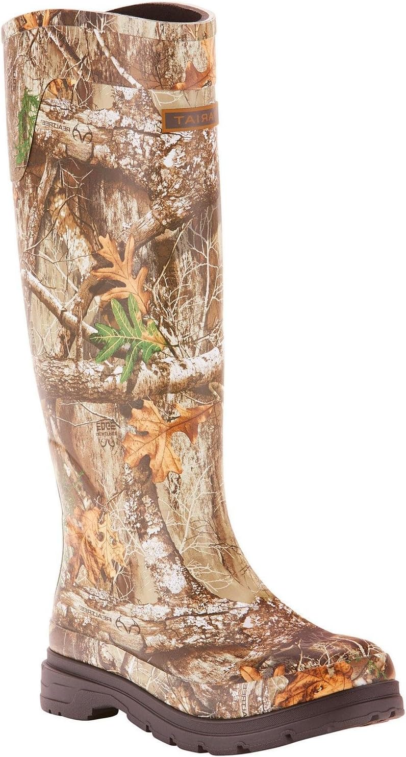 Amazon.com: ARIAT Women's Radcot Insulated Realtree Edge Boot Round Toe ...