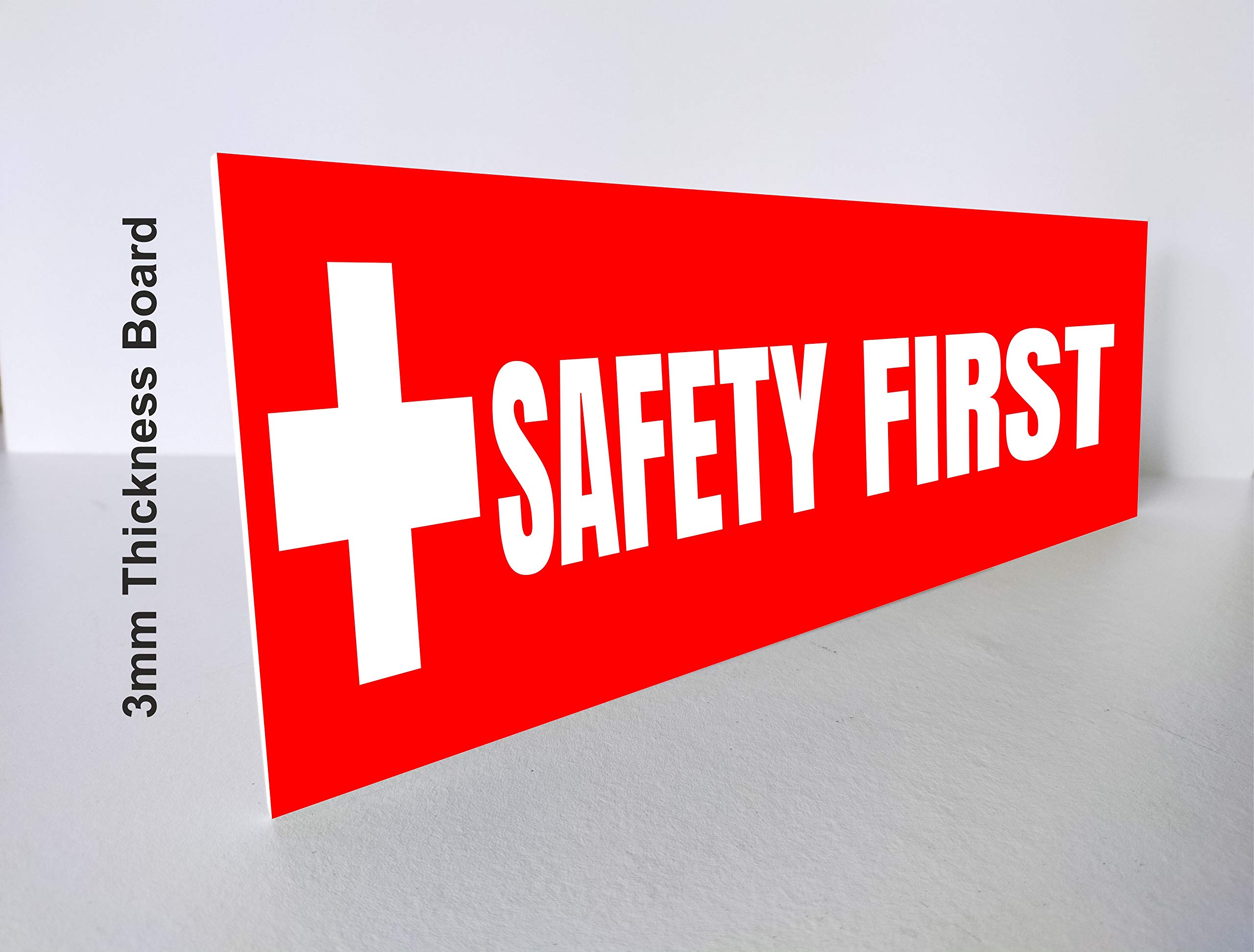 Buy SIGN EVER Safety First Sign Board Factory Office Bank Restaurant ...