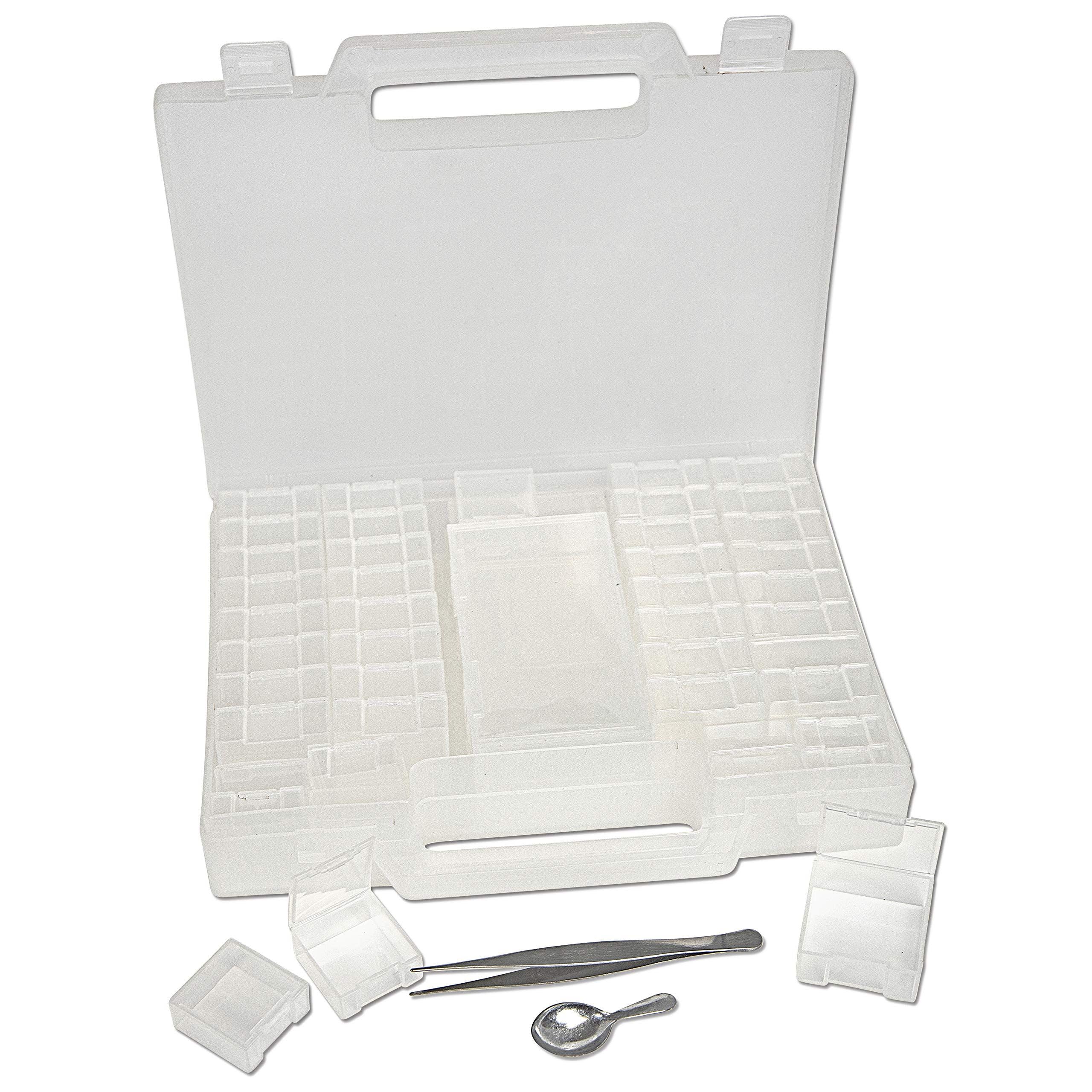 Amazon.com: The Beadsmith Bead Organizer Carrying Case, 55 piece set ...