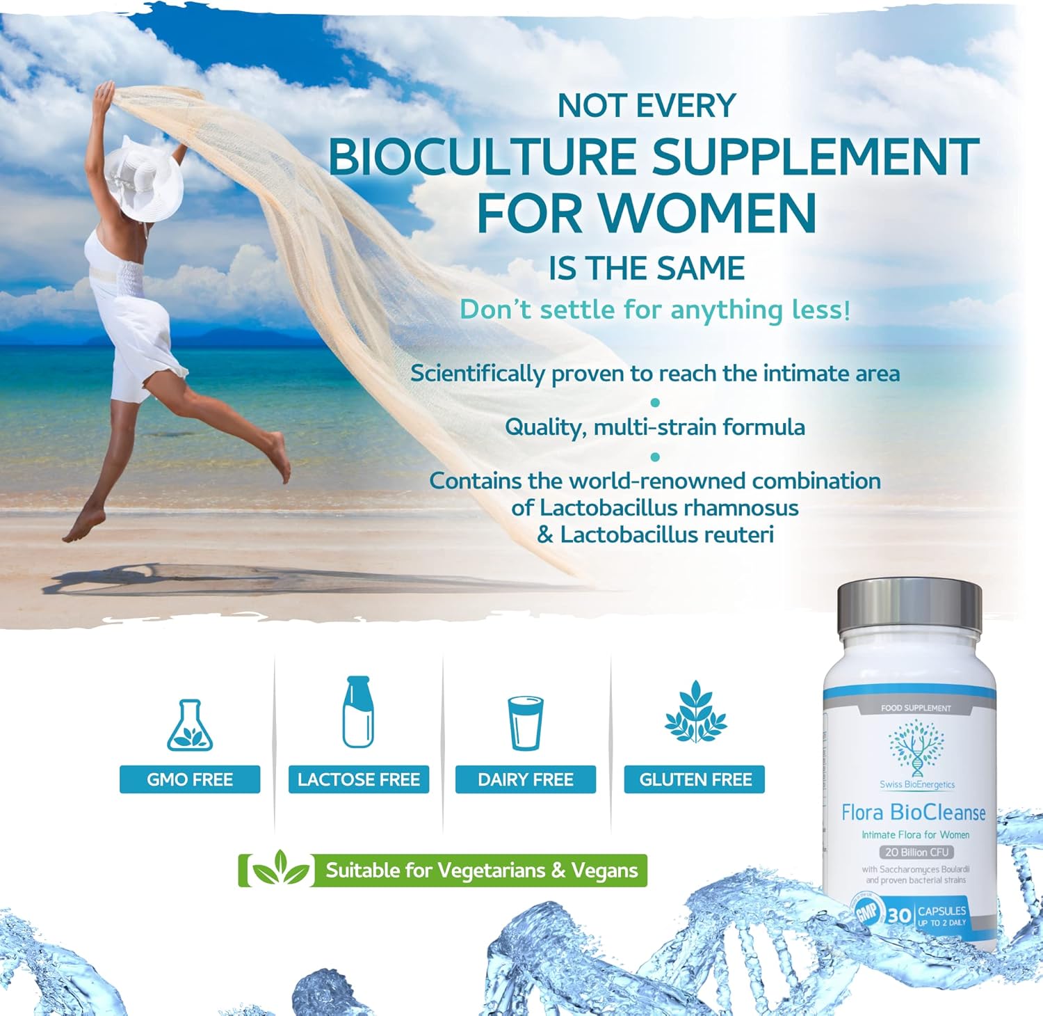 Flora BioCleanse 20 Billion CFU Daily dose – High Strength ...