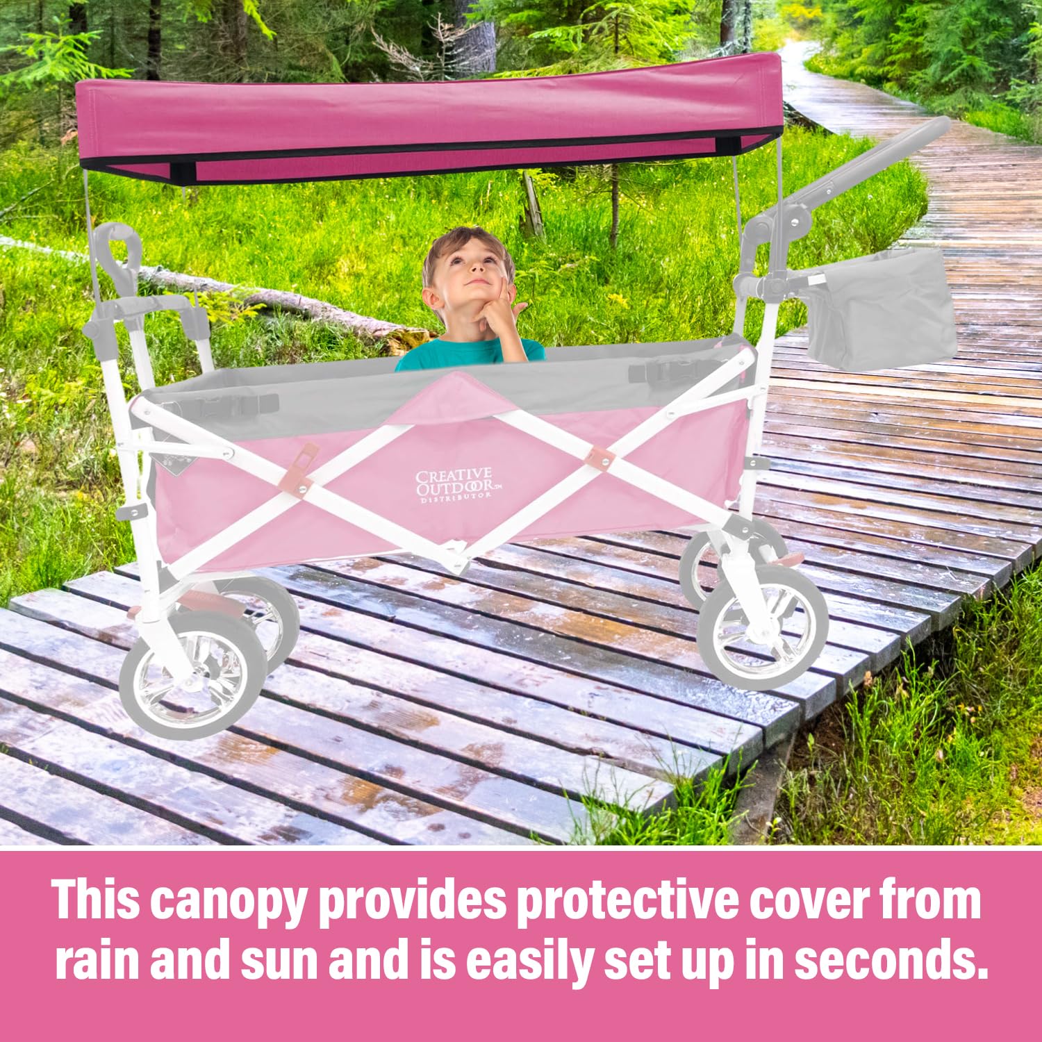 Snapklik.com : Creative Outdoor Distributor Removable Canopy For Push ...