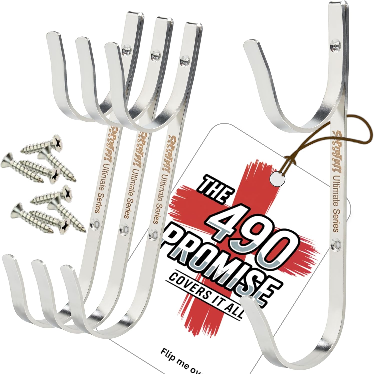 Amazon.com : ProTuff Pool Pole Hanger Set – 4 Pack – Unconditional 490 ...