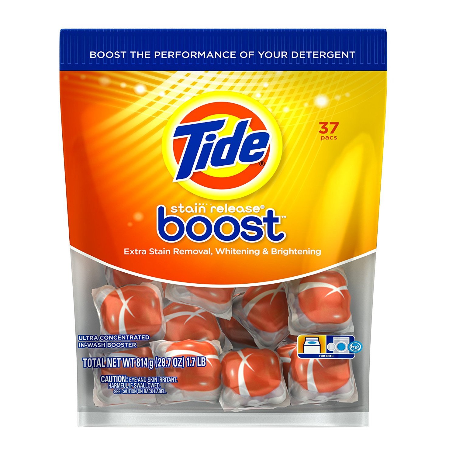 Buy Tide Boost Stain Release Plus Bleach, 37 Count Online at desertcartOMAN