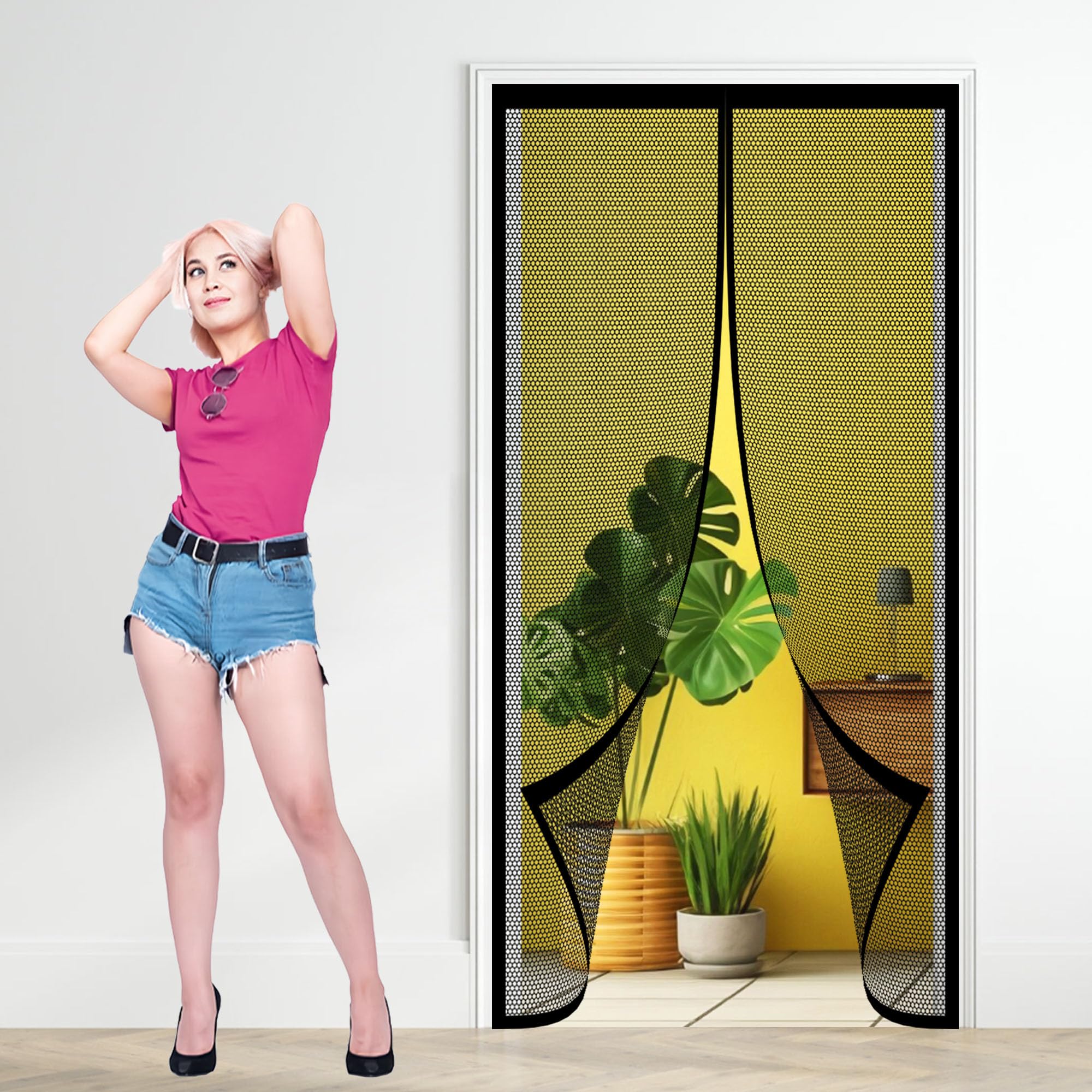 Porte Moustiquaire Moustiquaire Porte Fenetre Aimantée Au Meilleur Prix | Leroy Merlin ...