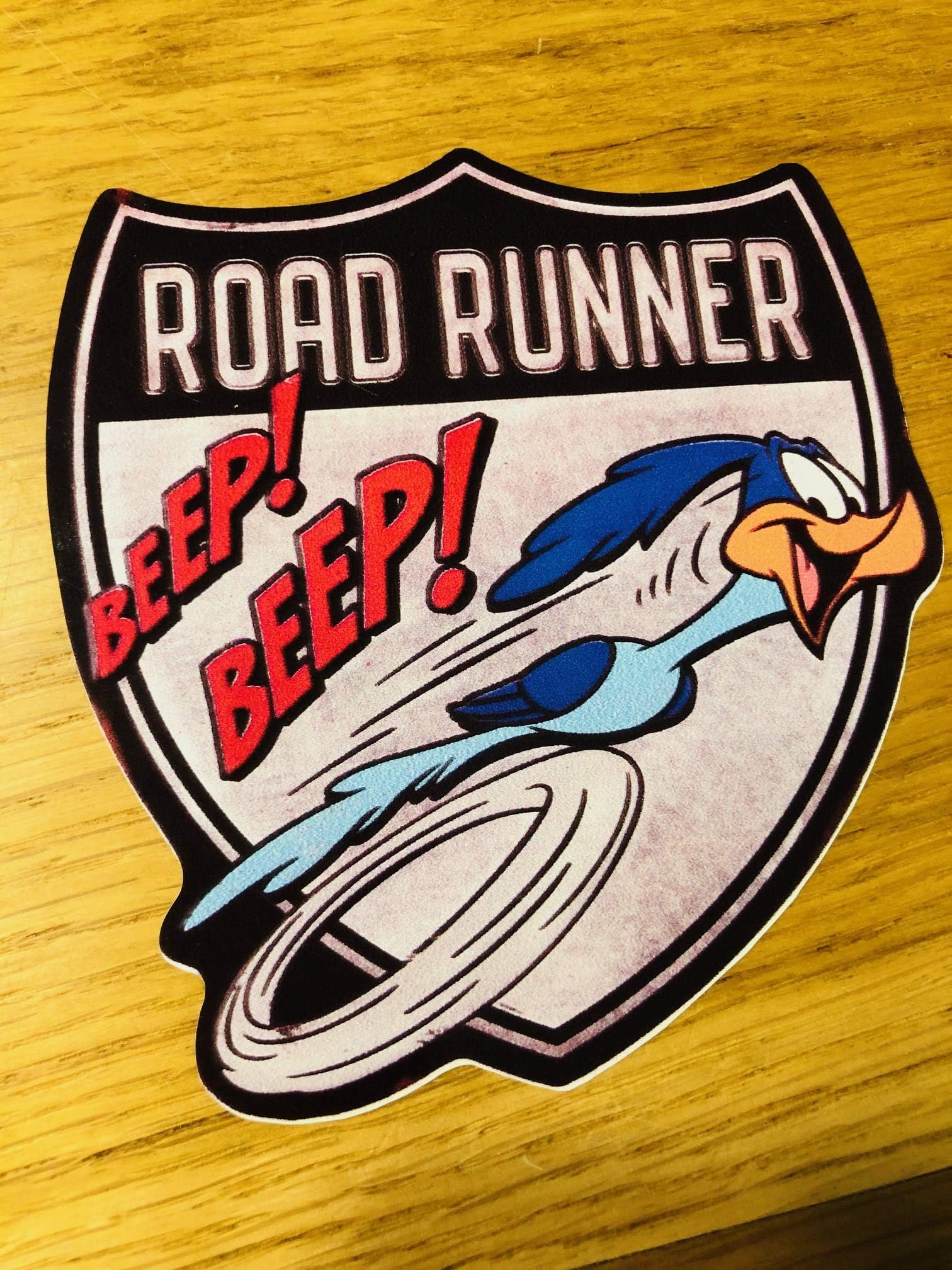 24/7stickers MG405 / 2X Road Runner Aufkleber 9x7,5cm Super Bird Beep ...