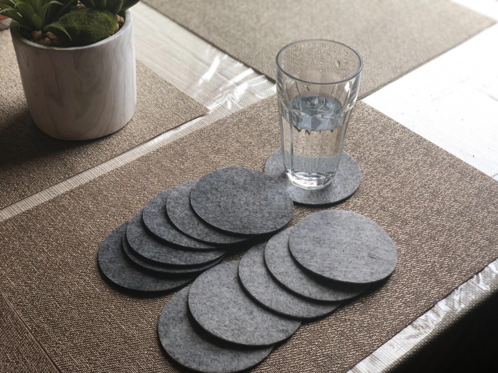 Amazon.com: Absorbent Coasters for Drinks - Housewarming Gifts for New ...