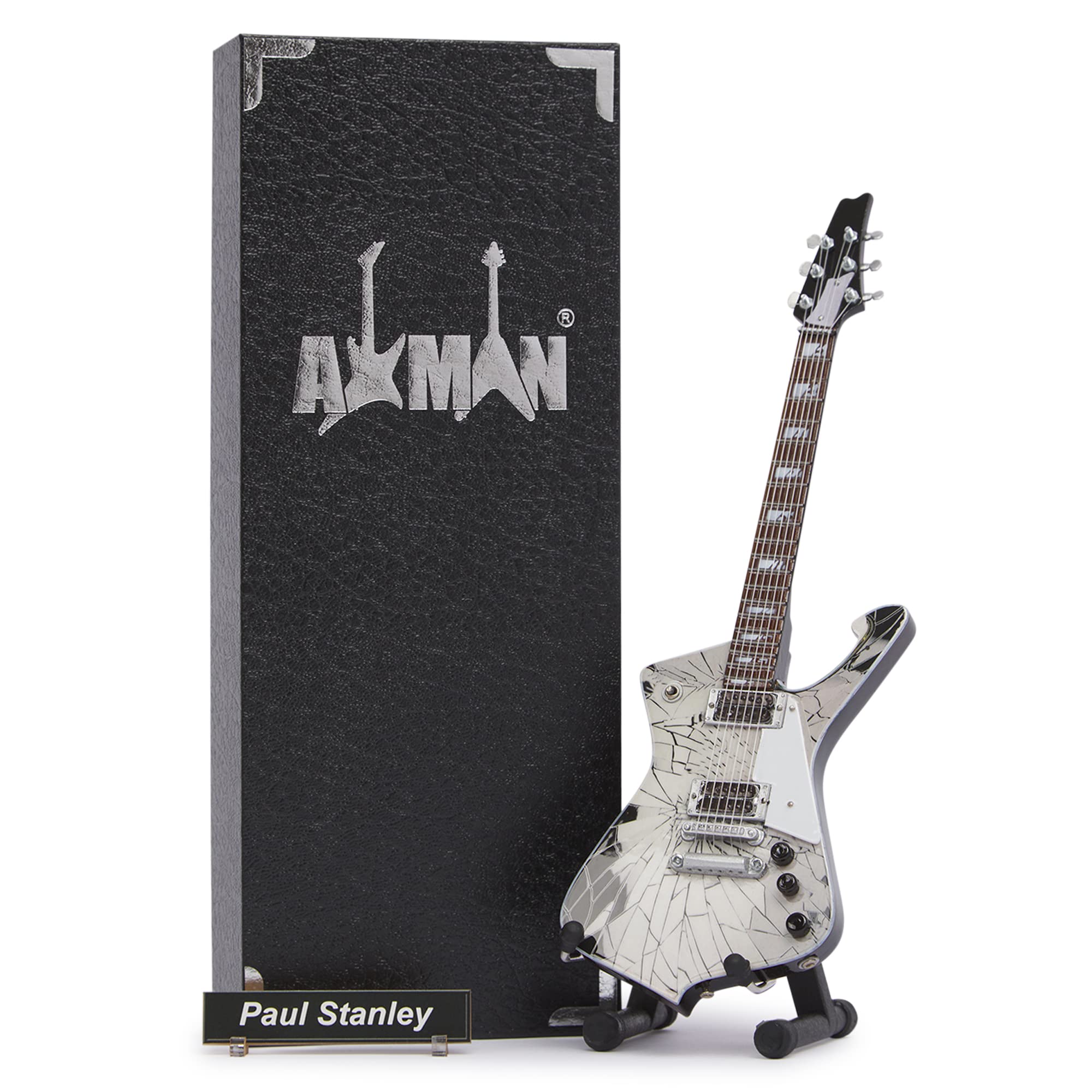 Axman Paul Stanley Miniature Guitar Replica - Music Gifts - Handmade ...