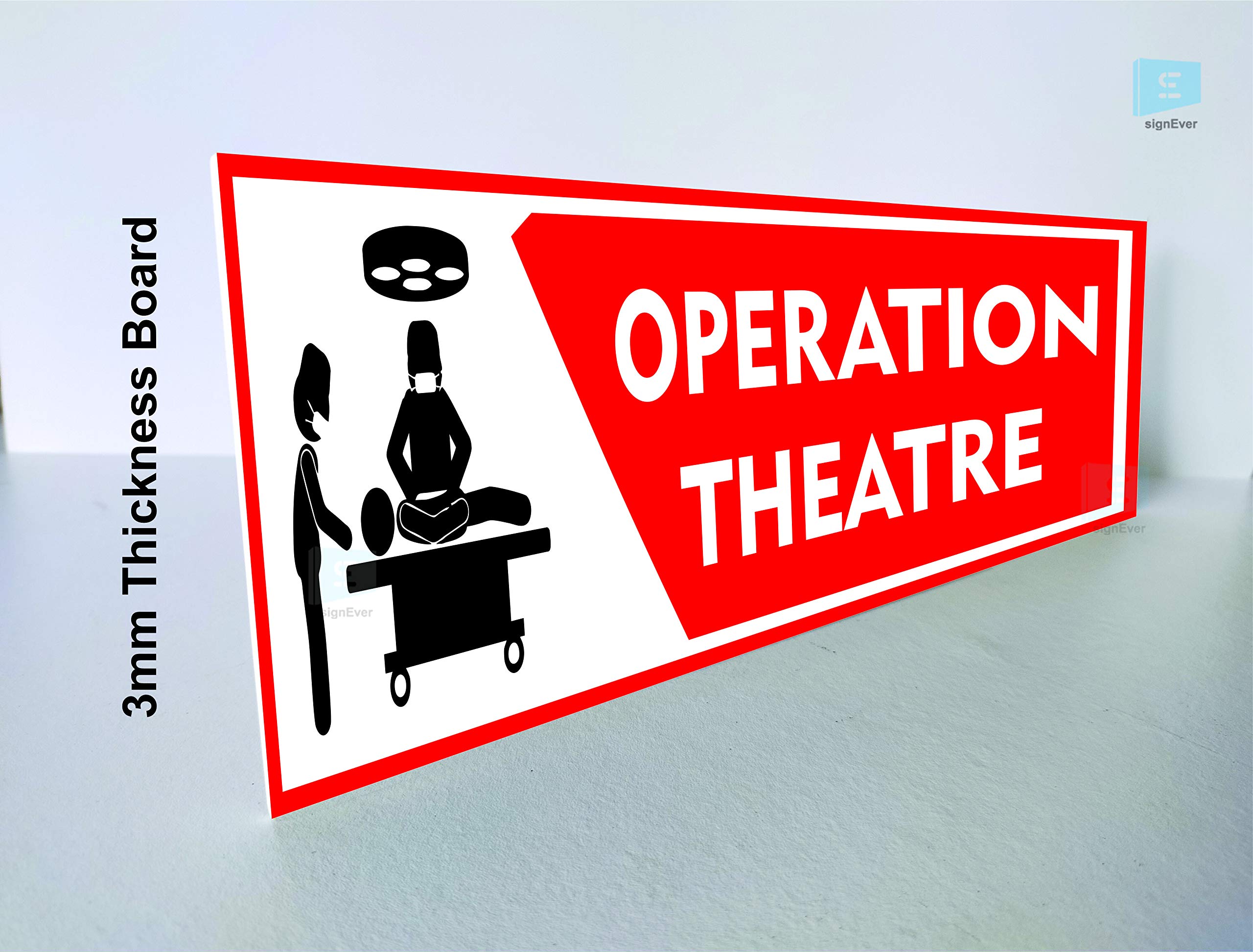 Buy SIGN EVER Operation Theatre Sign Board For Hospital Pharmacy ...