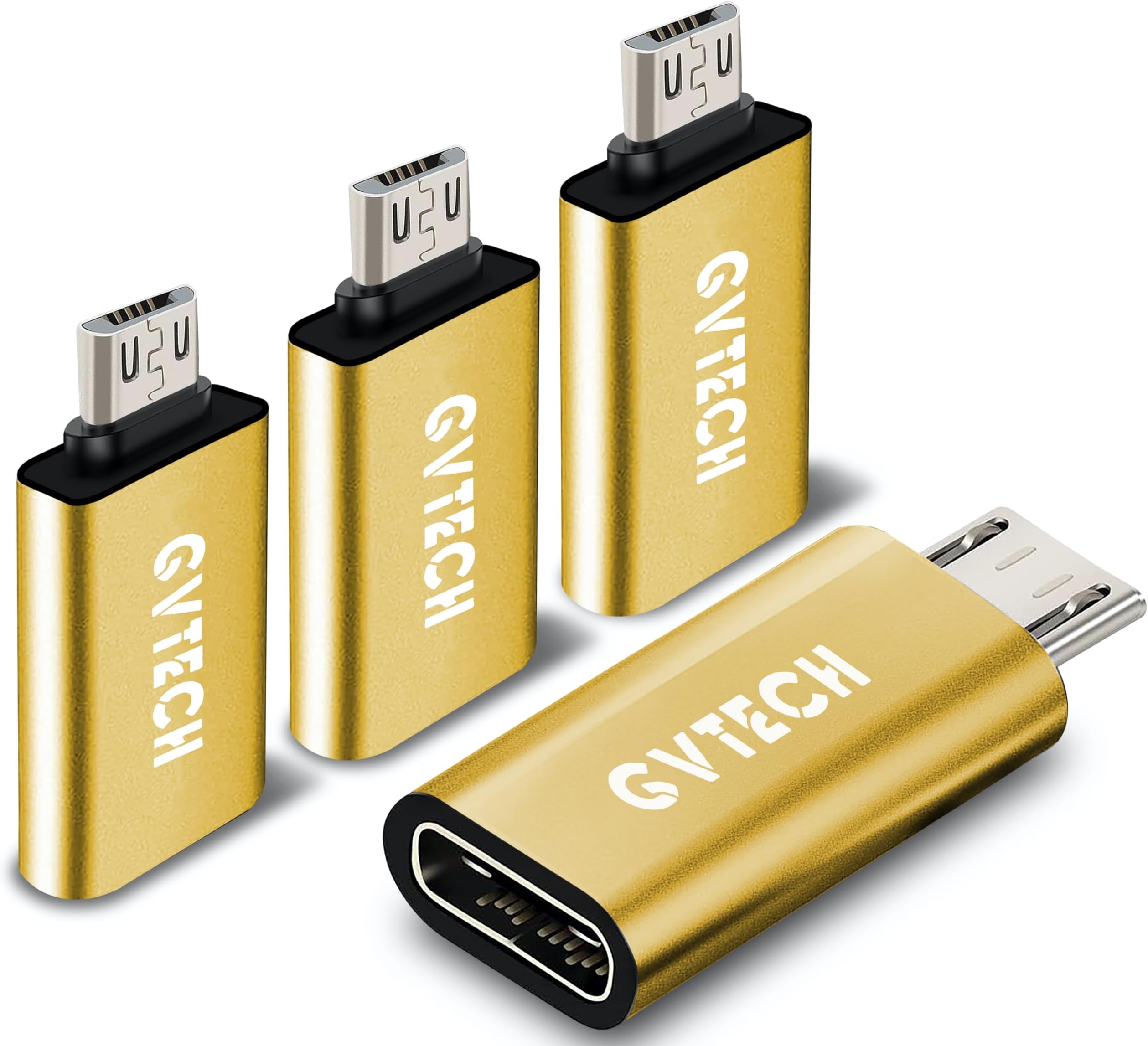 Amazon.com: Seminer USB C to Micro USB Adapter (4 Packs), Type C Female ...