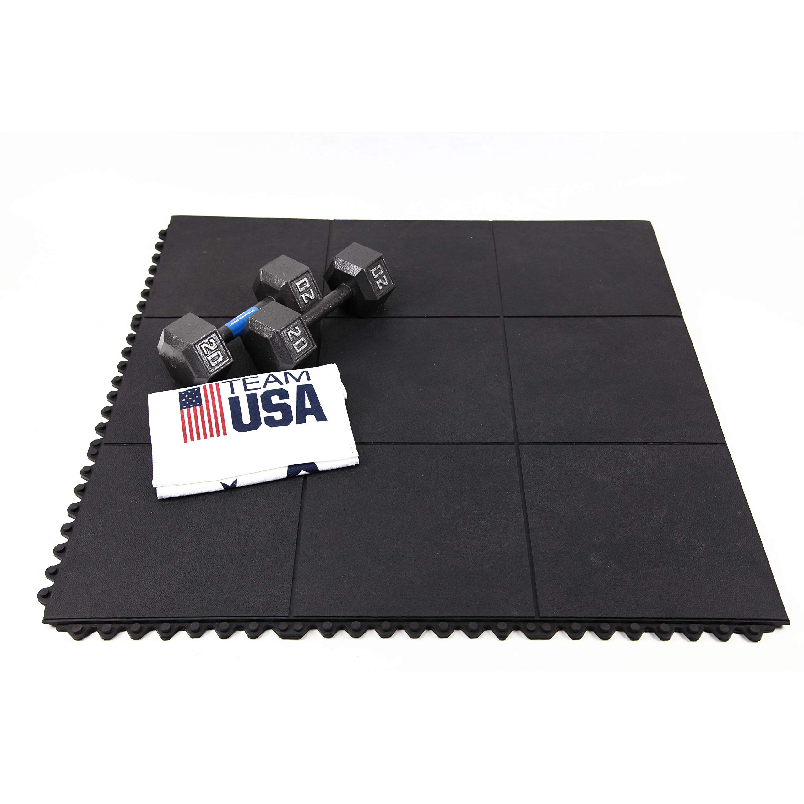 Snapklik.com : IncStores 5/8 Inch Thick Evolution Rubber Interlocking ...