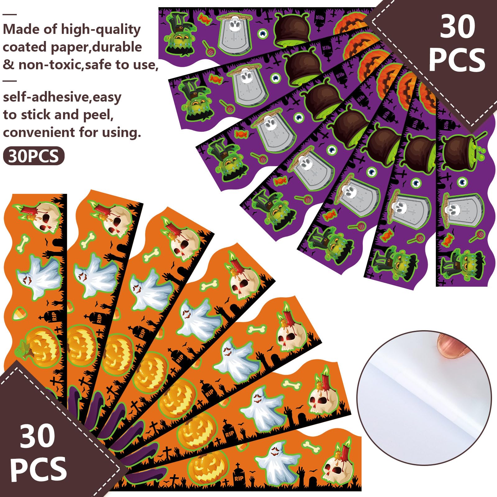 Halloween Border Straight