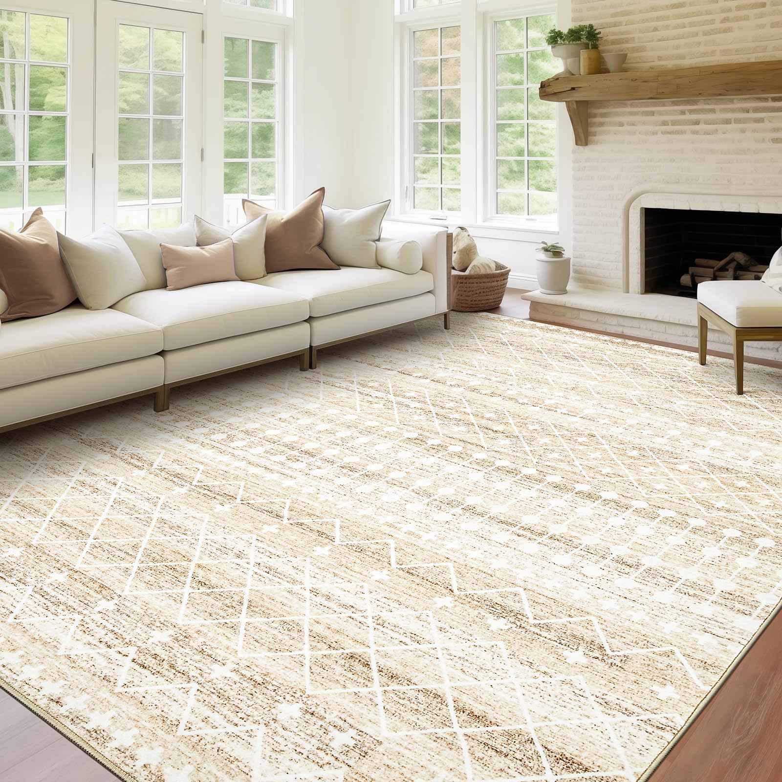 Amazon.com: Miukiki 8x10 Area Rugs - Washable Area Rug 8 x10 for Living ...