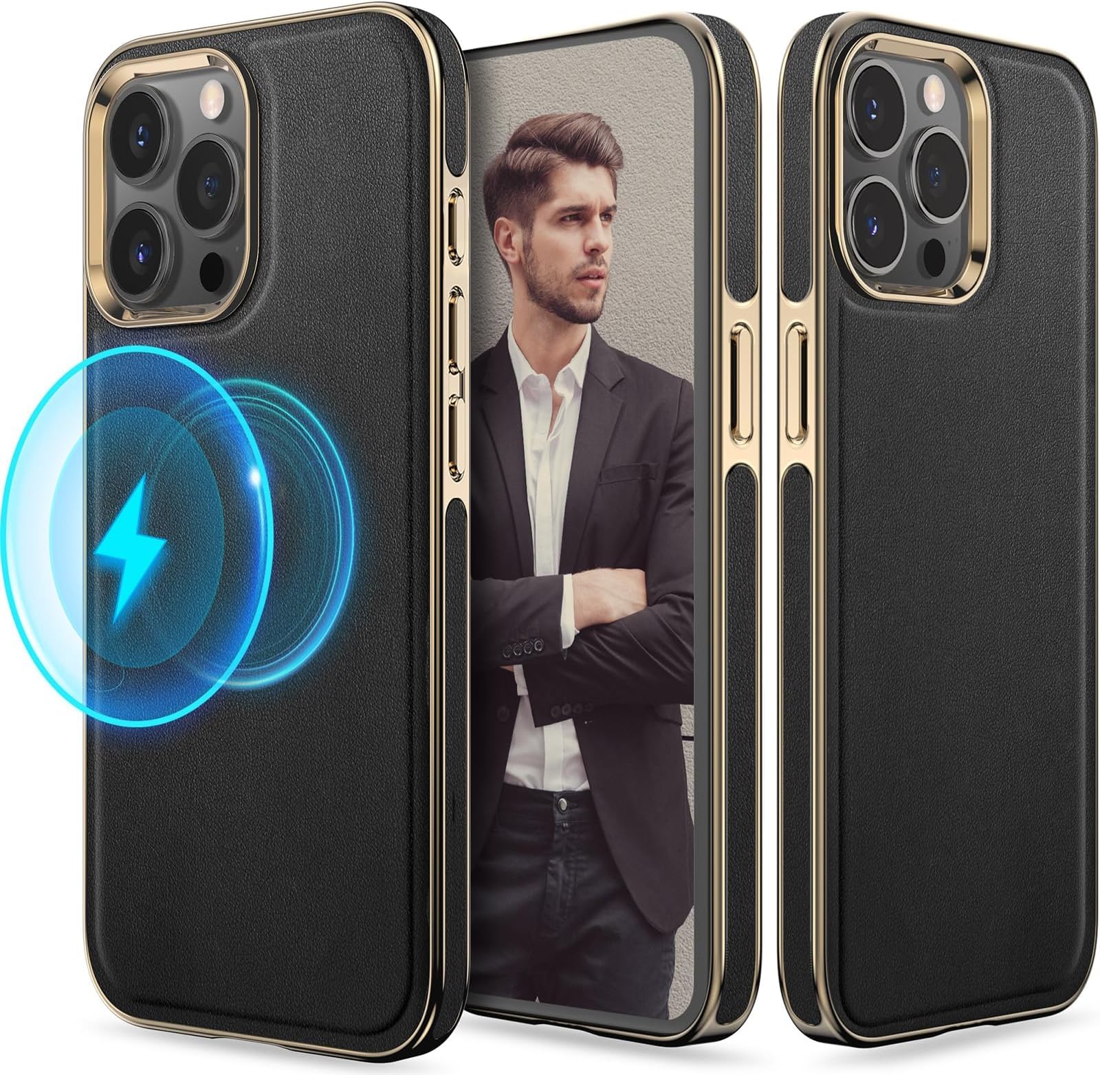 Amazon.com: LOHASIC for iPhone 15 ProMax Case, Compatible with Magsafe ...