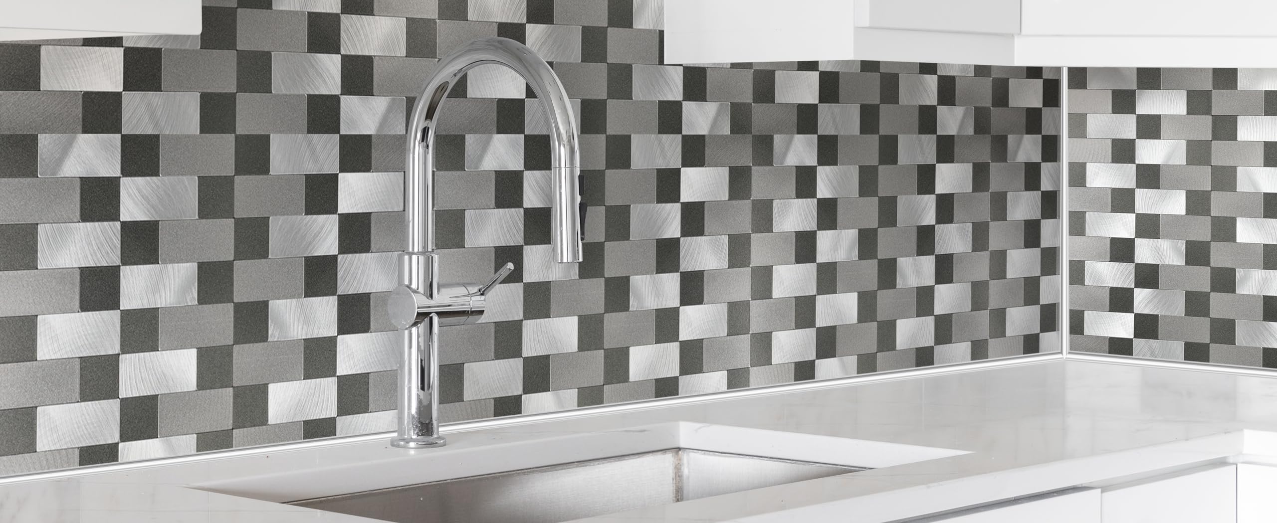 Snapklik.com : Yipscazo 20 Feet Peel And Stick Backsplash Trim,Flexible ...