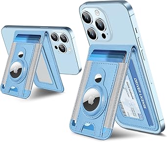 Amazon.com: ExtreLife for Magsafe Wallet with Airtag Holder, Magnetic Wallet for iPhone 16/15/14 ...