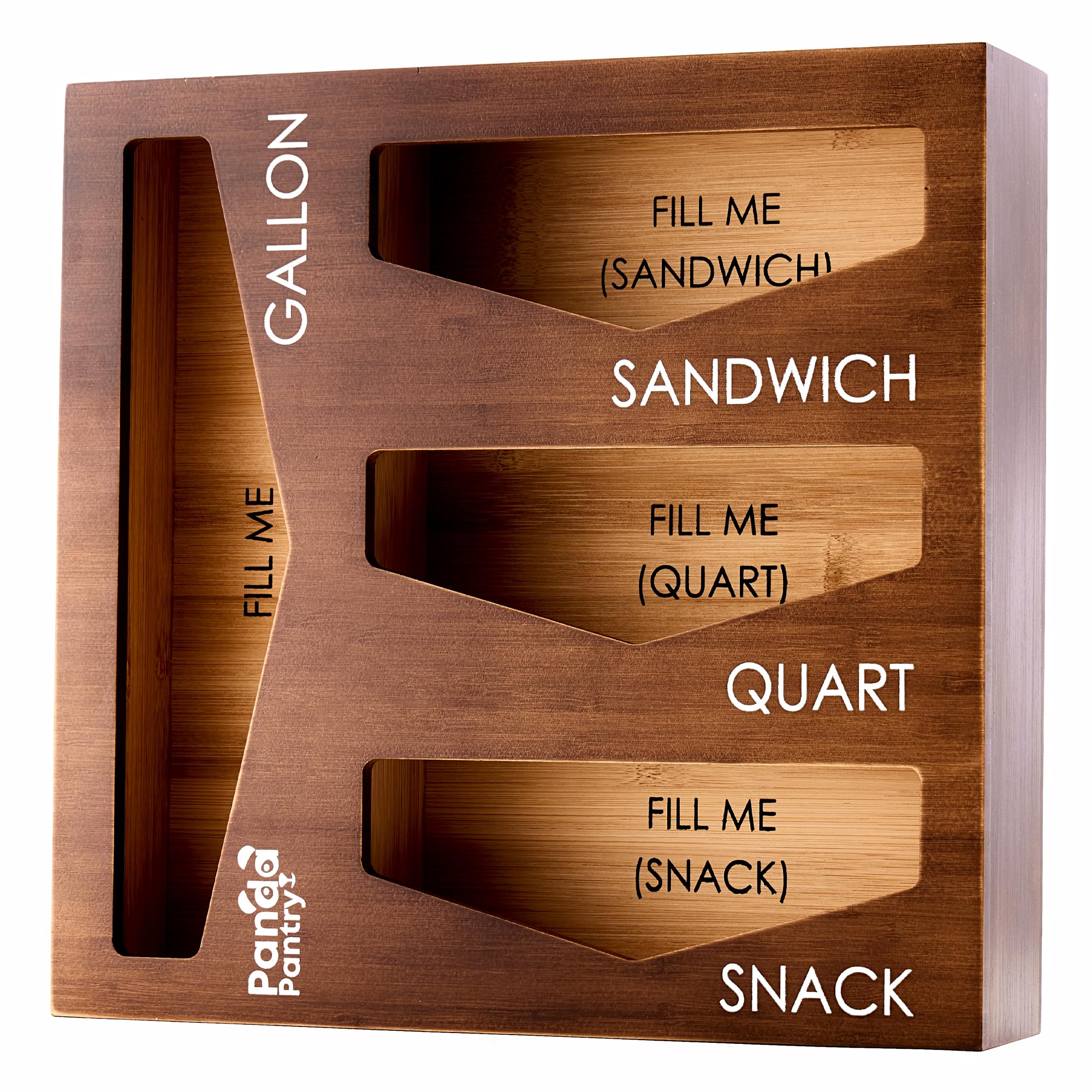 Amazon.com - Panda Pantry Storage Bag Organizer with Magnetic Lid ...