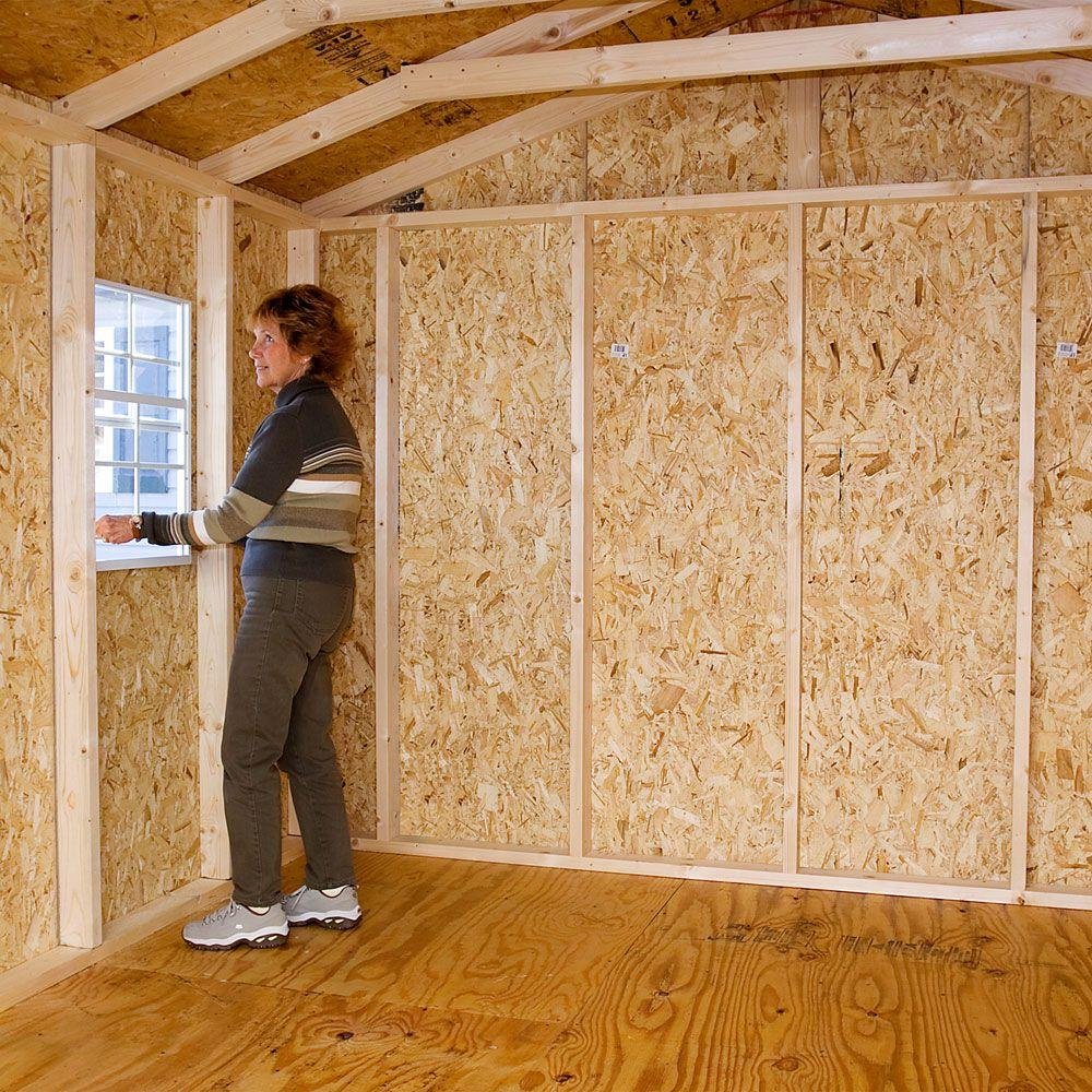Almacén Con Piso De Madera