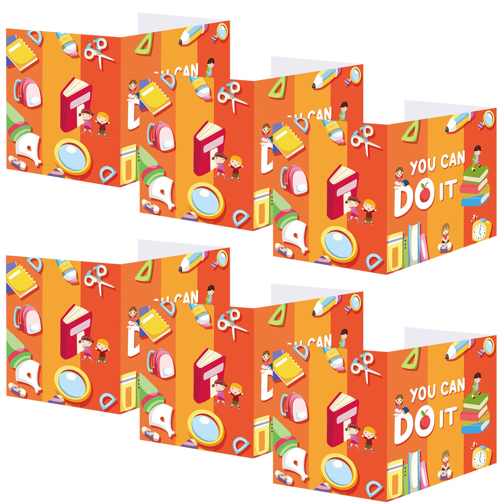 Amazon.com: Zhehao 6 Pcs Privacy Folders for Student Classroom Privacy ...