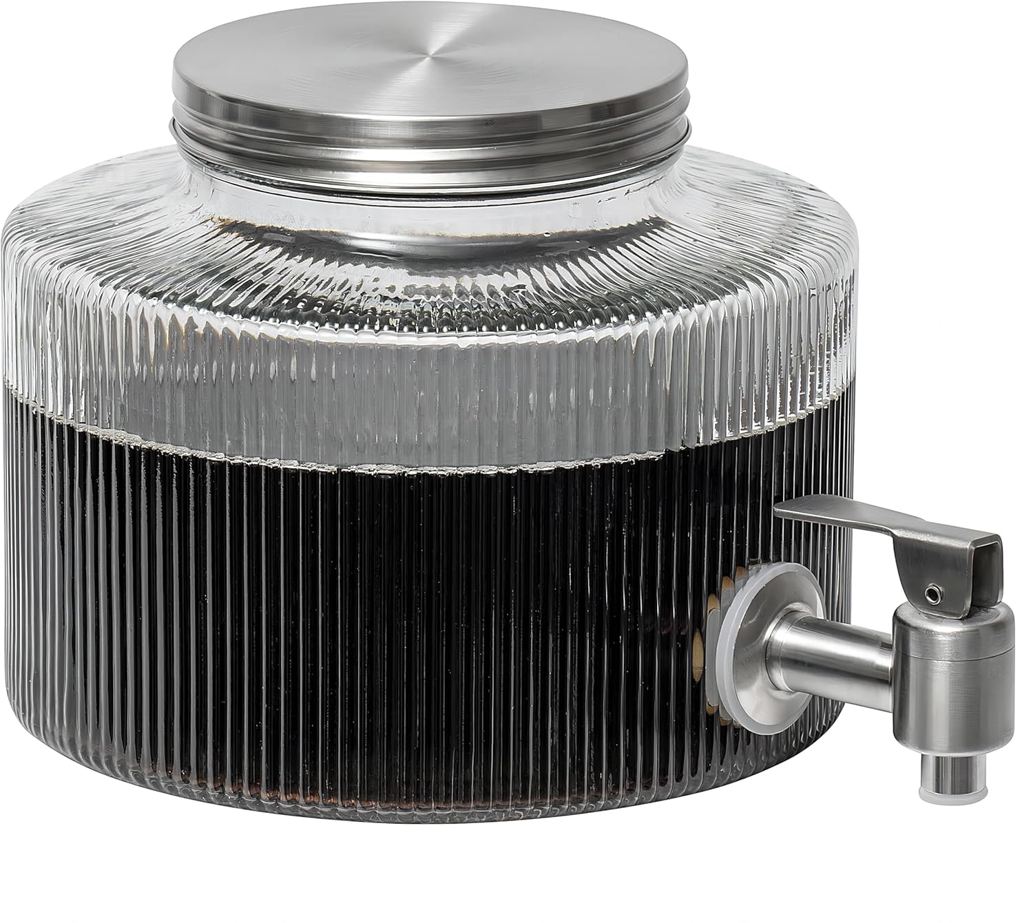 Amazon.com: JILLMO Cold Brew Coffee Maker, 84oz Iced Cold Brew Mason ...