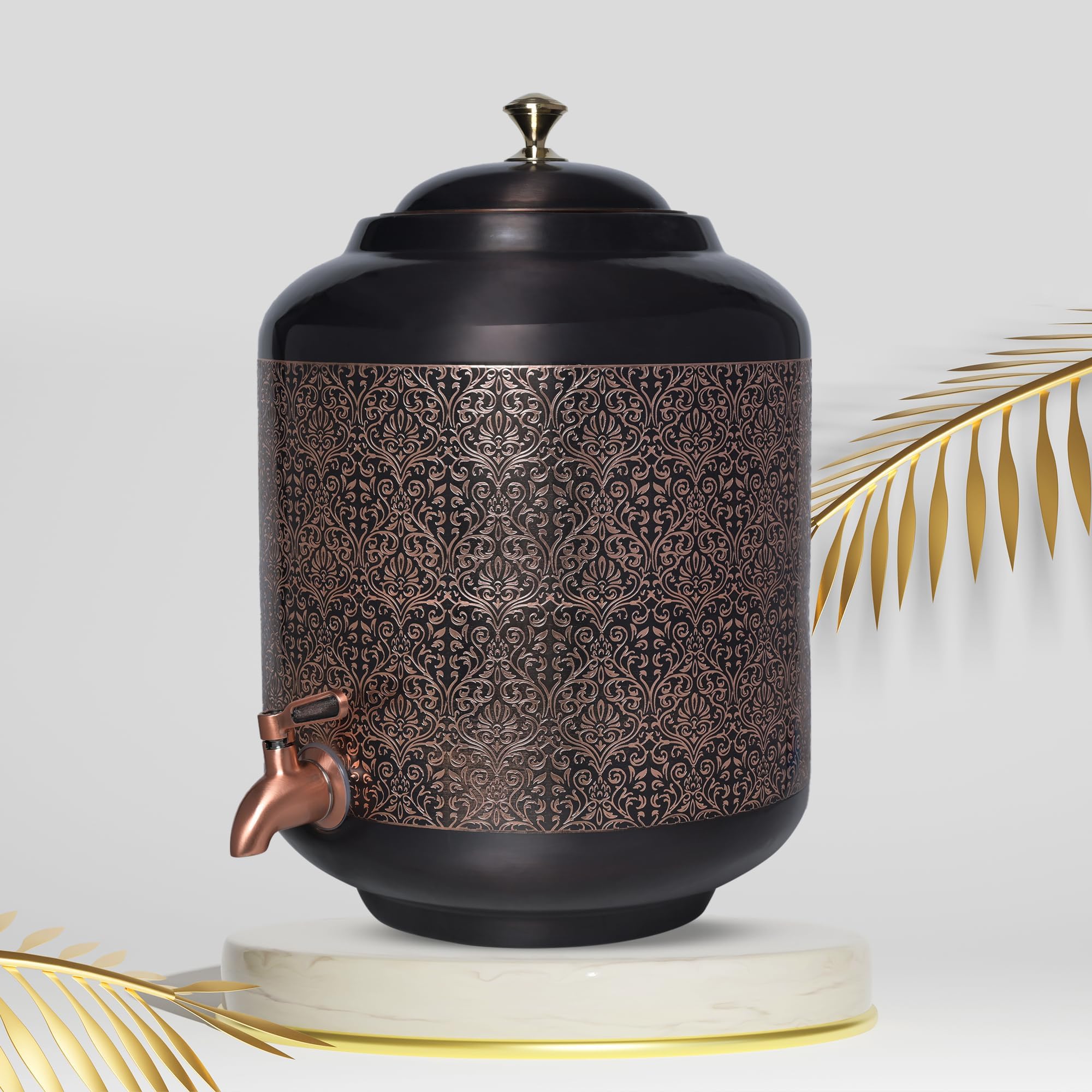 Steel Matka with tap 10 Litre | Water Dispenser with tap | Steel Water ...