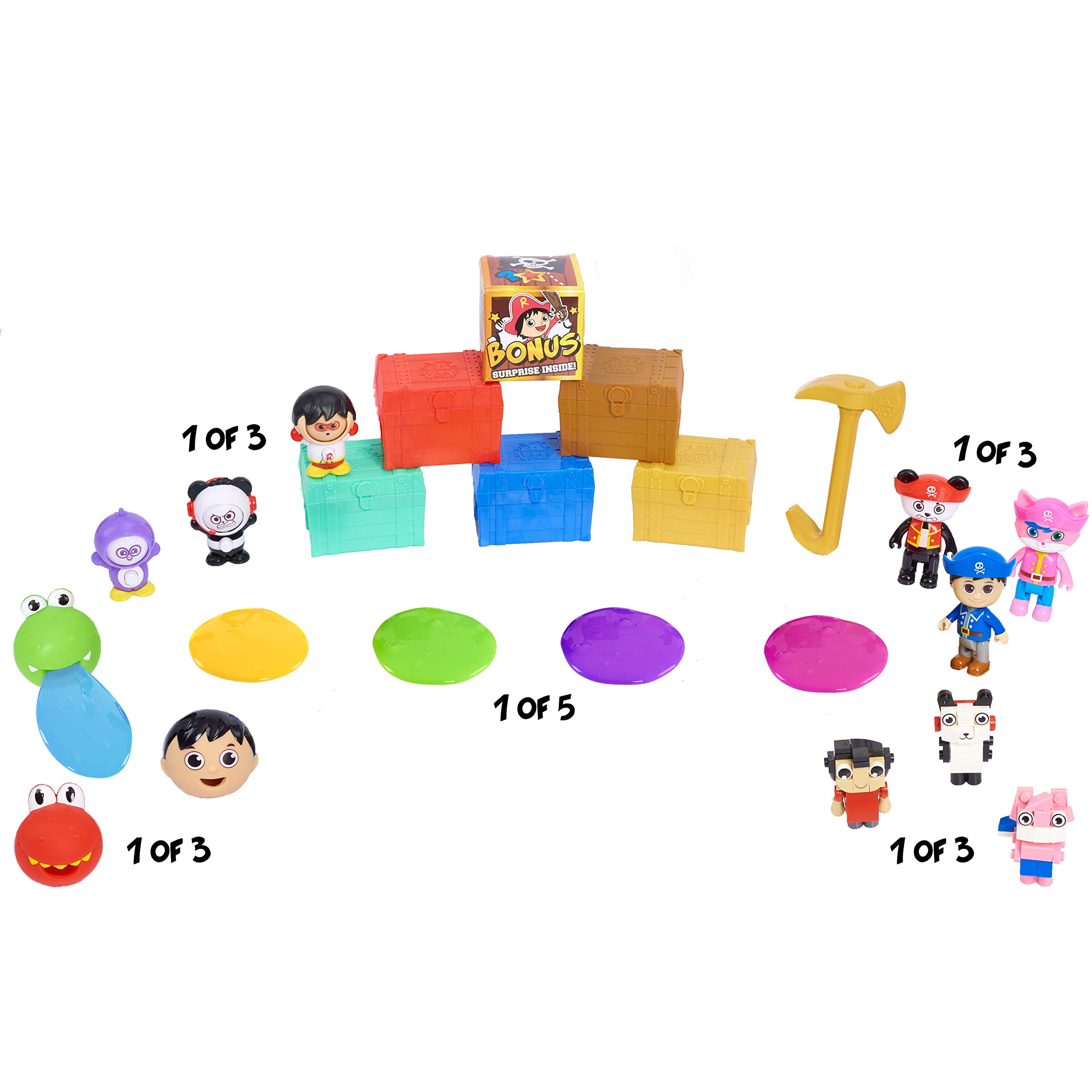 JP Ryan's World JPL79268 Ryan's World Pry & Surprise Pirate Lockers ...